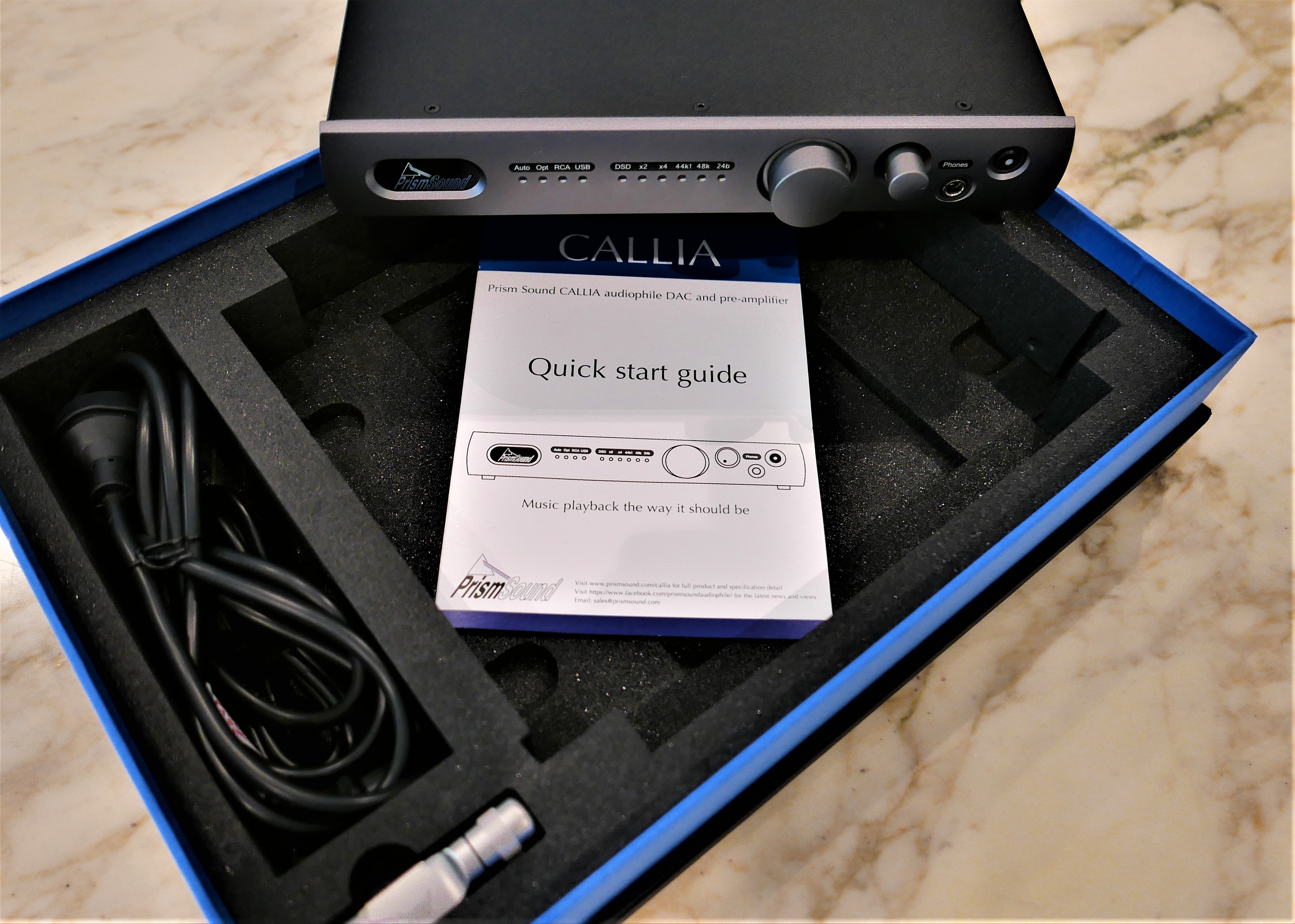 Prism Sound CALLIA DAC - Stereo, Home Cinema, Headphones Components ...