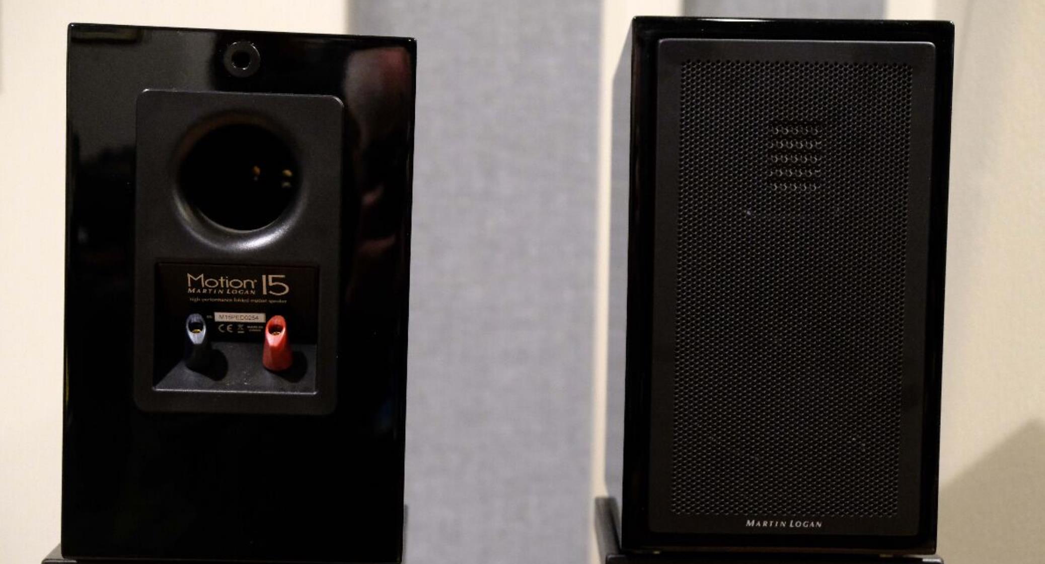 MartinLogan Motion 15 Gloss Black Bookshelf Loudspeaker |﻿ Stereo, Home Cinema, Headphones ...