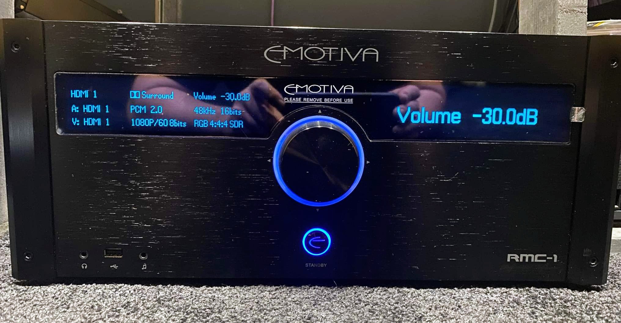 Emotiva RMC1 Surround Processor - Commercial Classifieds - StereoNET