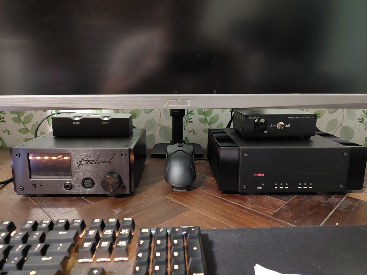 Benchmark AHB2 Power Amplifier - Stereo, Home Cinema, Headphones ...