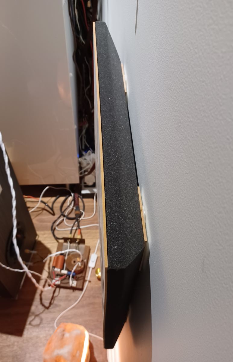 2 x Acoustics Panel 50mm Foam Absorption Diffuser - Hi-Fi and Cinema ...