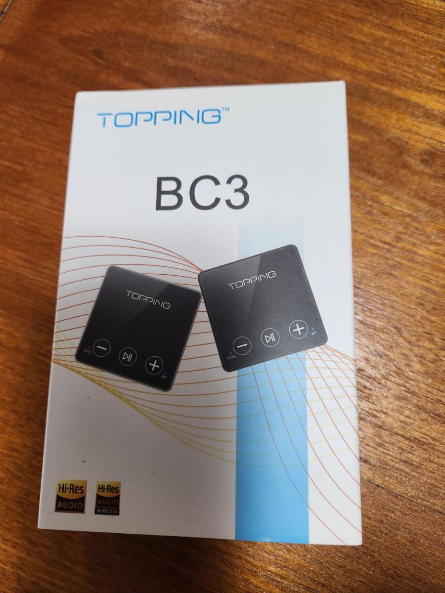 Topping BC3 Bluetooth Receiver - Stereo, Home Cinema, Headphones Components - StereoNET