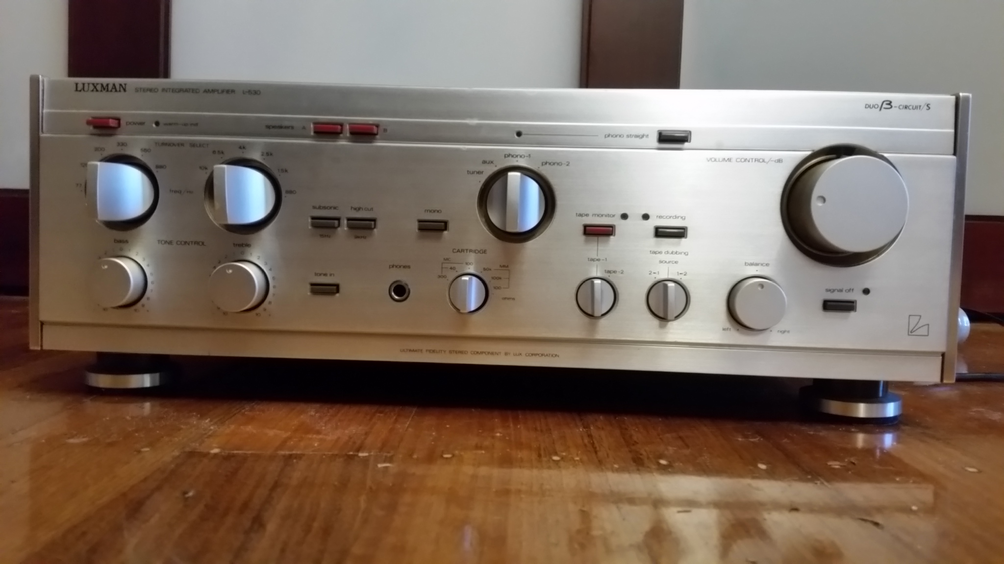 Luxman L-530 class A amplifier - Stereo, Home Cinema, Headphones Components - StereoNET