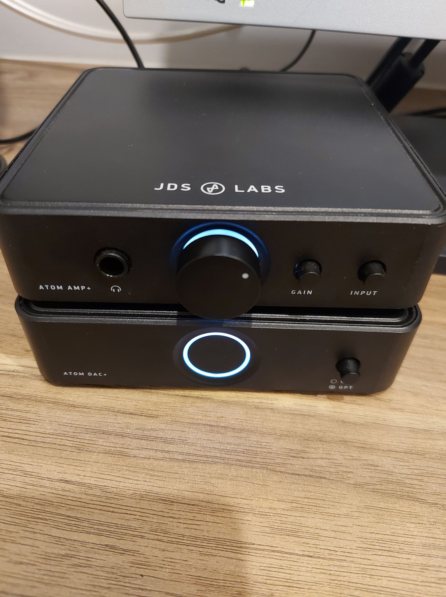 SOLD ELSEWHERE: JDS Labs Atom+ stack - dac and headphone amp ...