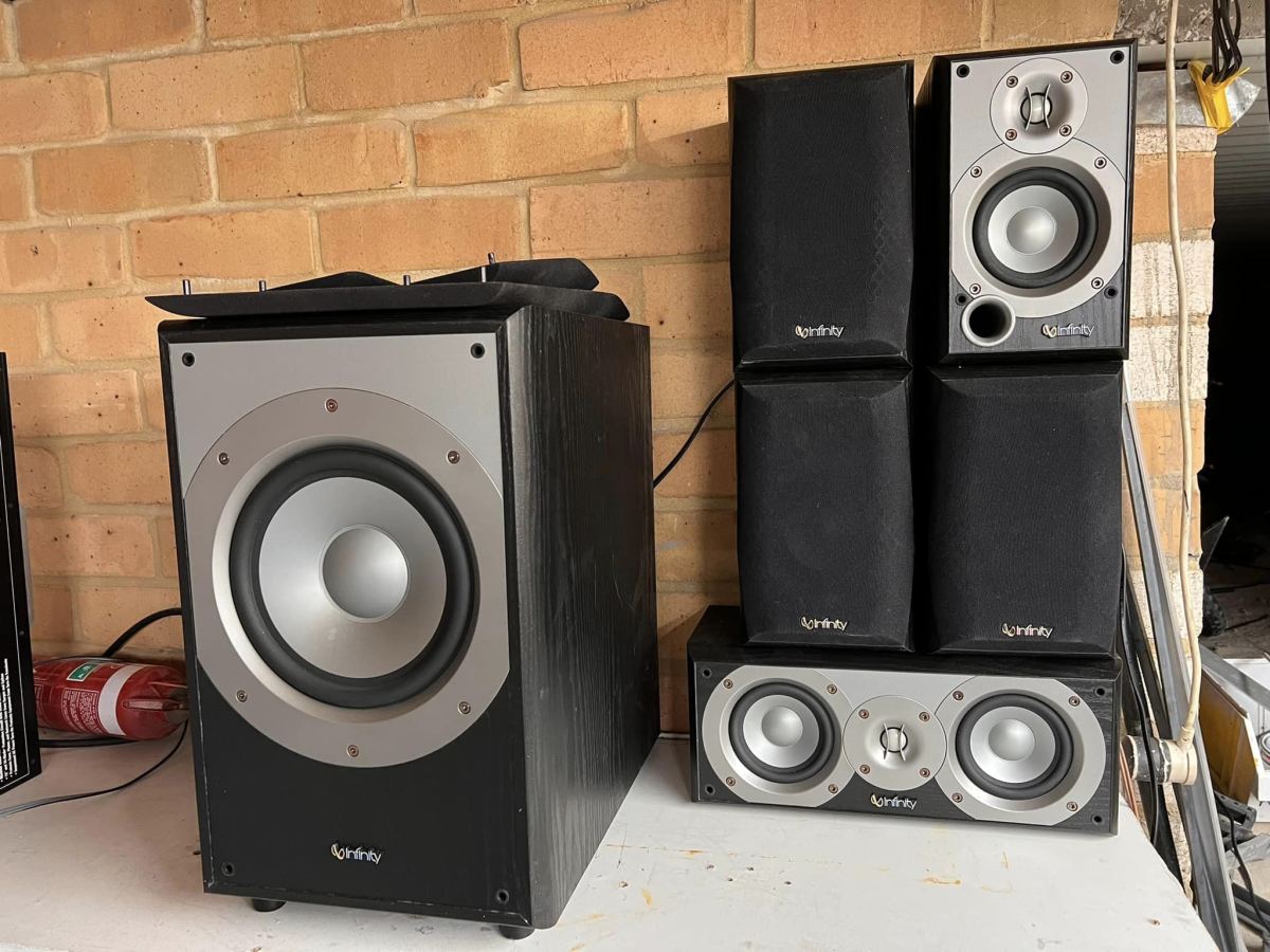 Infinty HCS 5.1 speaker system - Stereo, Home Cinema, Headphones ...
