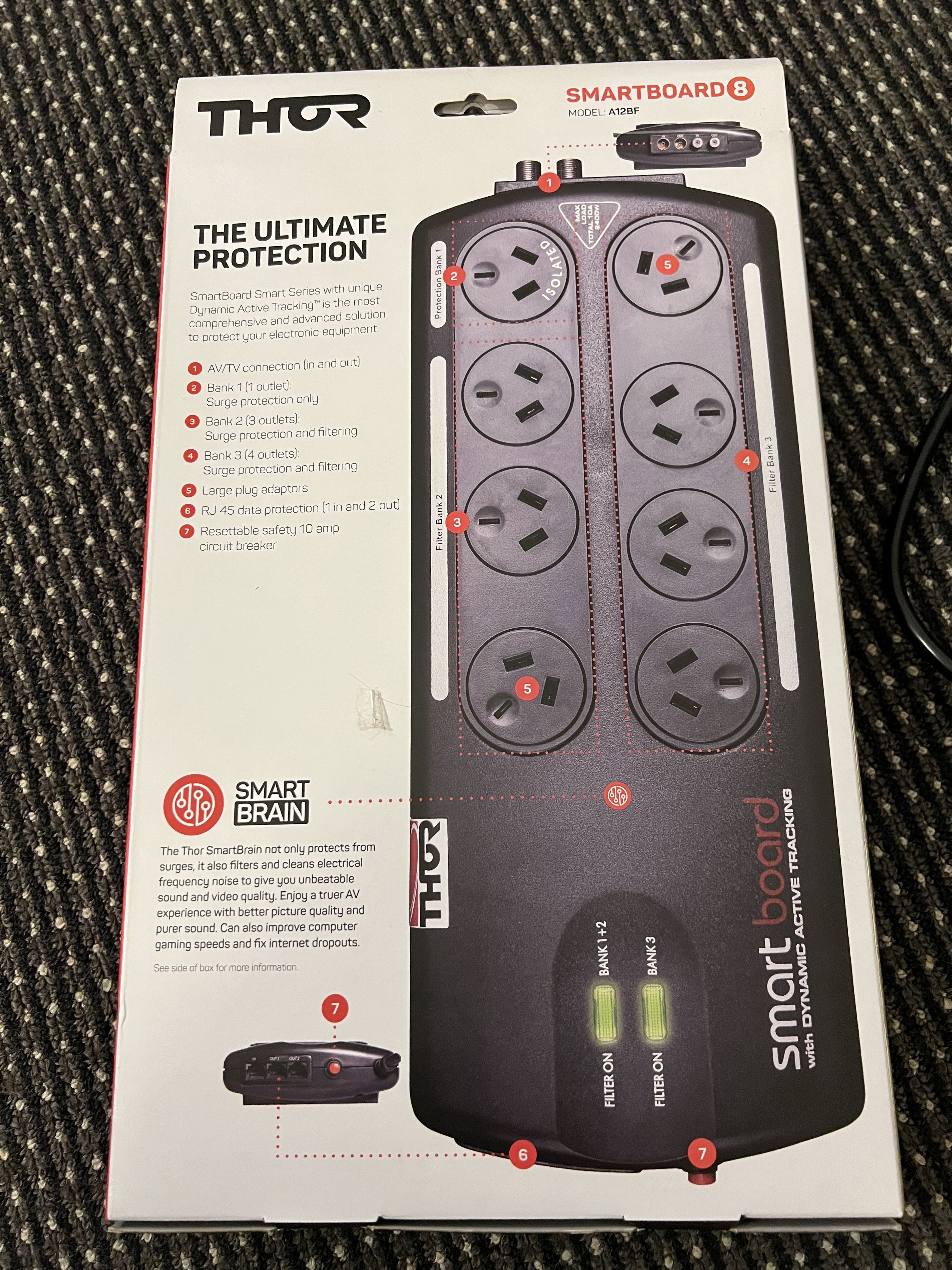 Thor Smartboard 8 Model: A12BF Powerboard - Hi-Fi and Cinema Cables ...