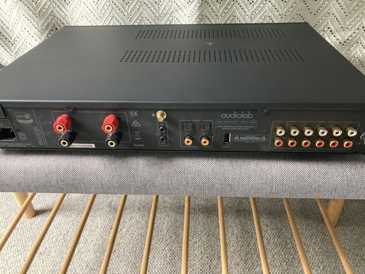 Audiolab 6000A integrated amplifier - Stereo, Home Cinema, Headphones ...