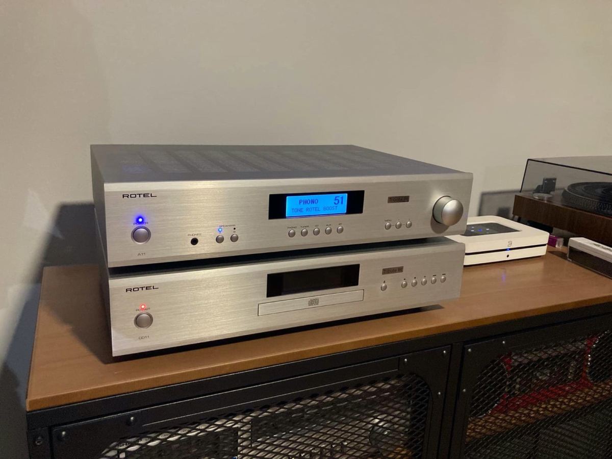 Rotel A11 Tribute Integrated Amplifier - Stereo, Home Cinema ...