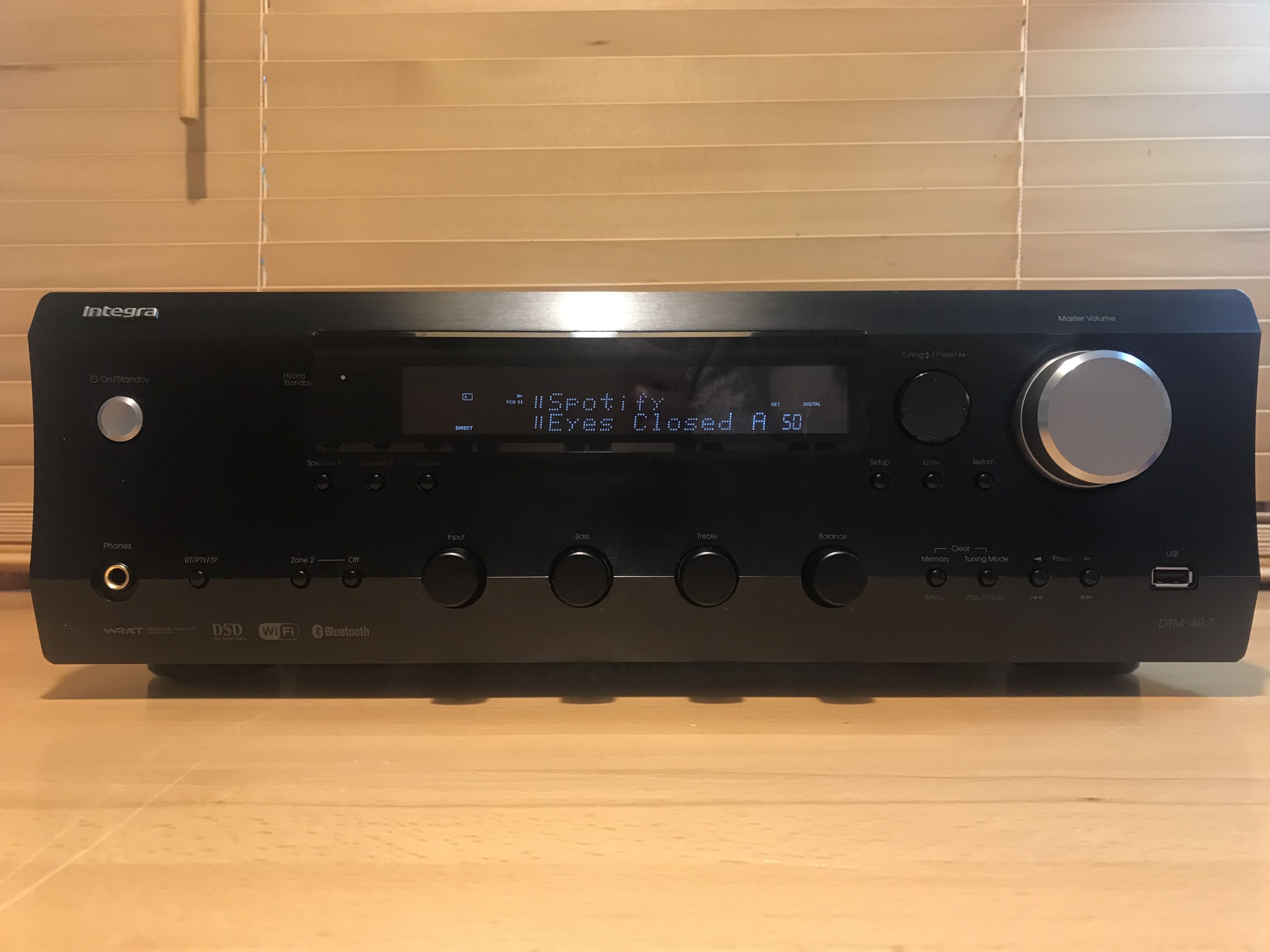 SOLD ELSEWHERE: Integra DTM 40.7 Streaming Amp - Stereo, Home Cinema ...