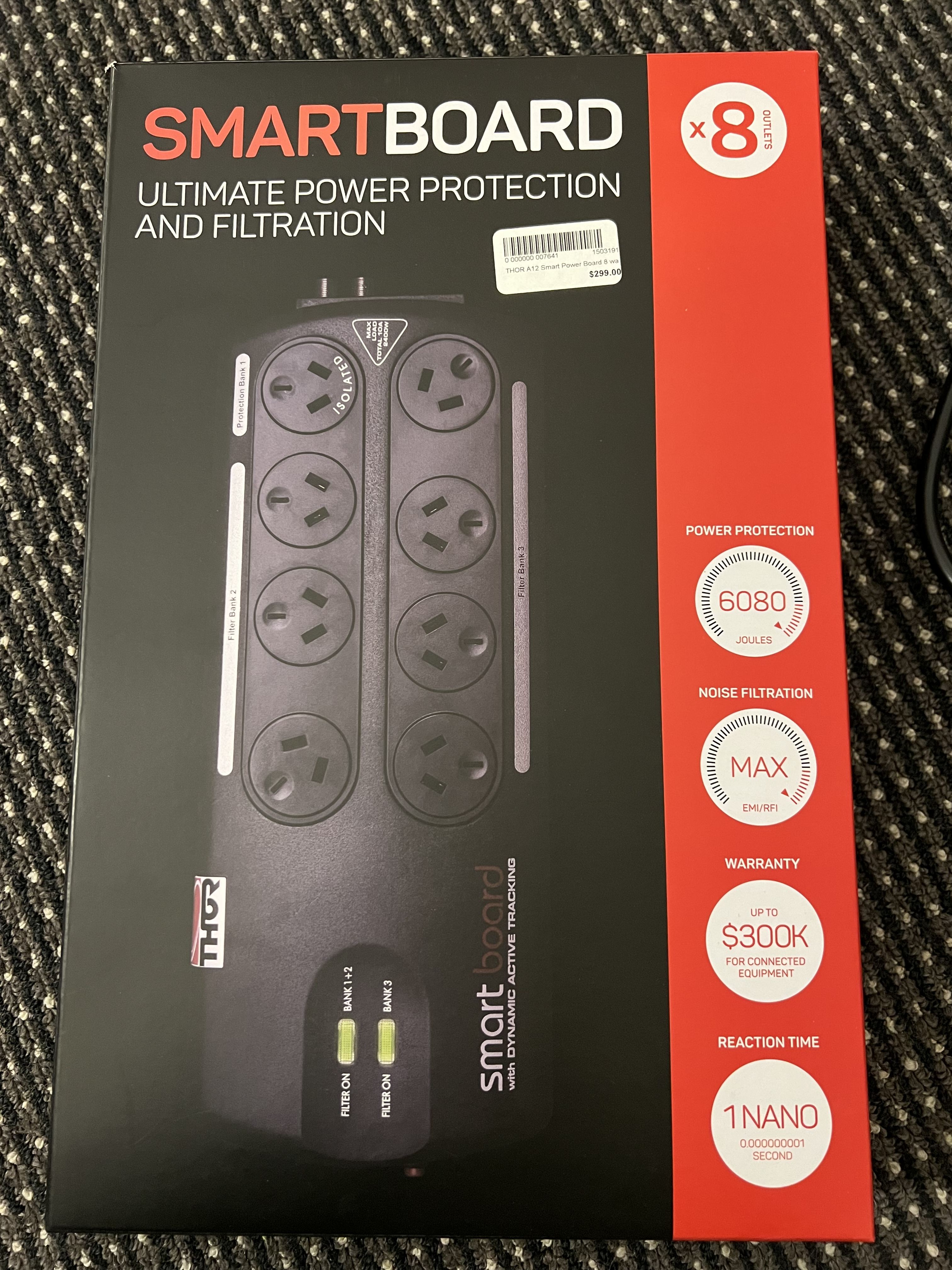 Thor Smartboard 8 Model: A12BF Powerboard - Hi-Fi and Cinema Cables ...