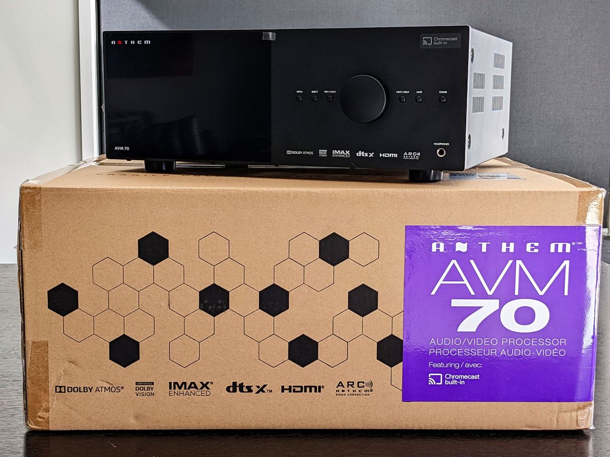 SOLD ELSEWHERE: Anthem AVM70 15.2 A/V Pre-Amplifier/Processor - Stereo ...