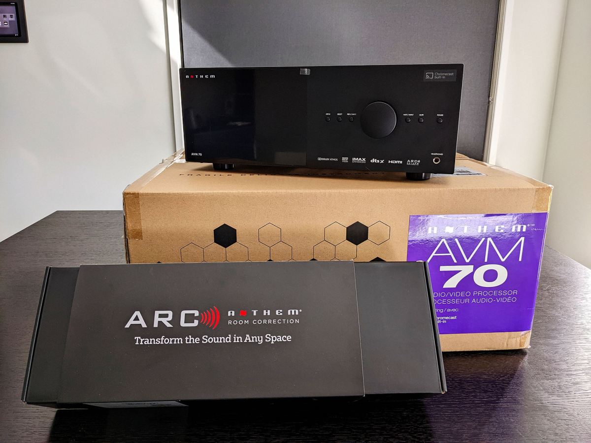 SOLD ELSEWHERE: Anthem AVM70 15.2 A/V Pre-Amplifier/Processor - Stereo ...