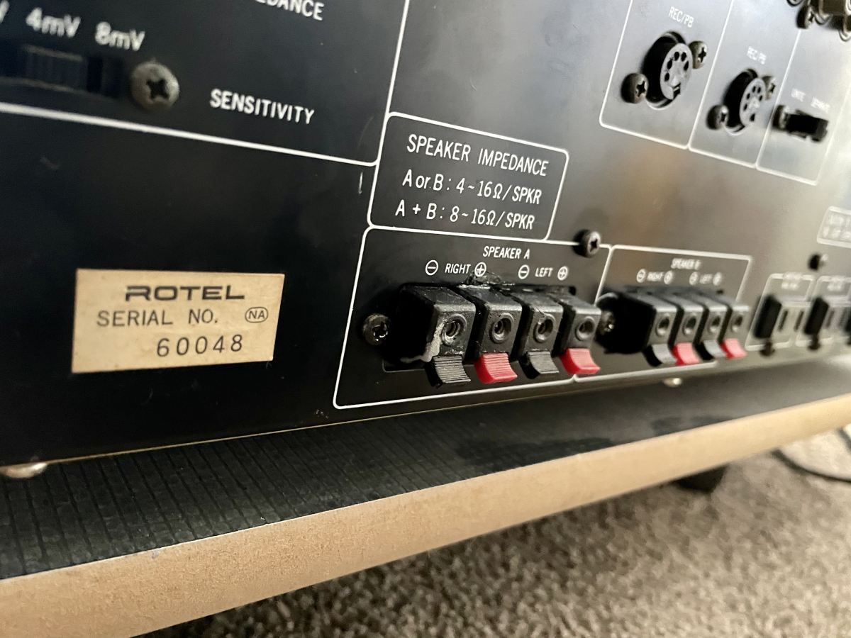 Rotel 1312 integrated amplifier - Stereo, Home Cinema, Headphones ...