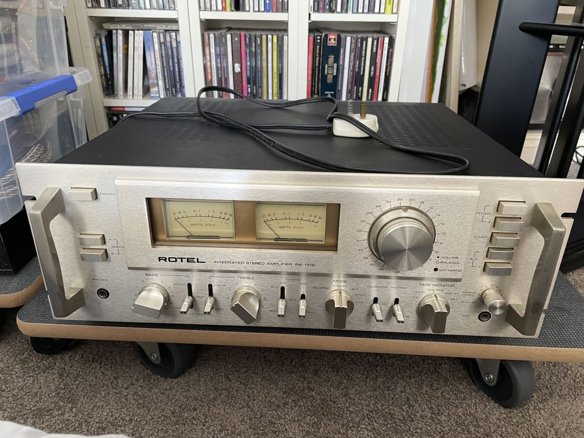 Rotel 1312 integrated amplifier - Stereo, Home Cinema, Headphones ...