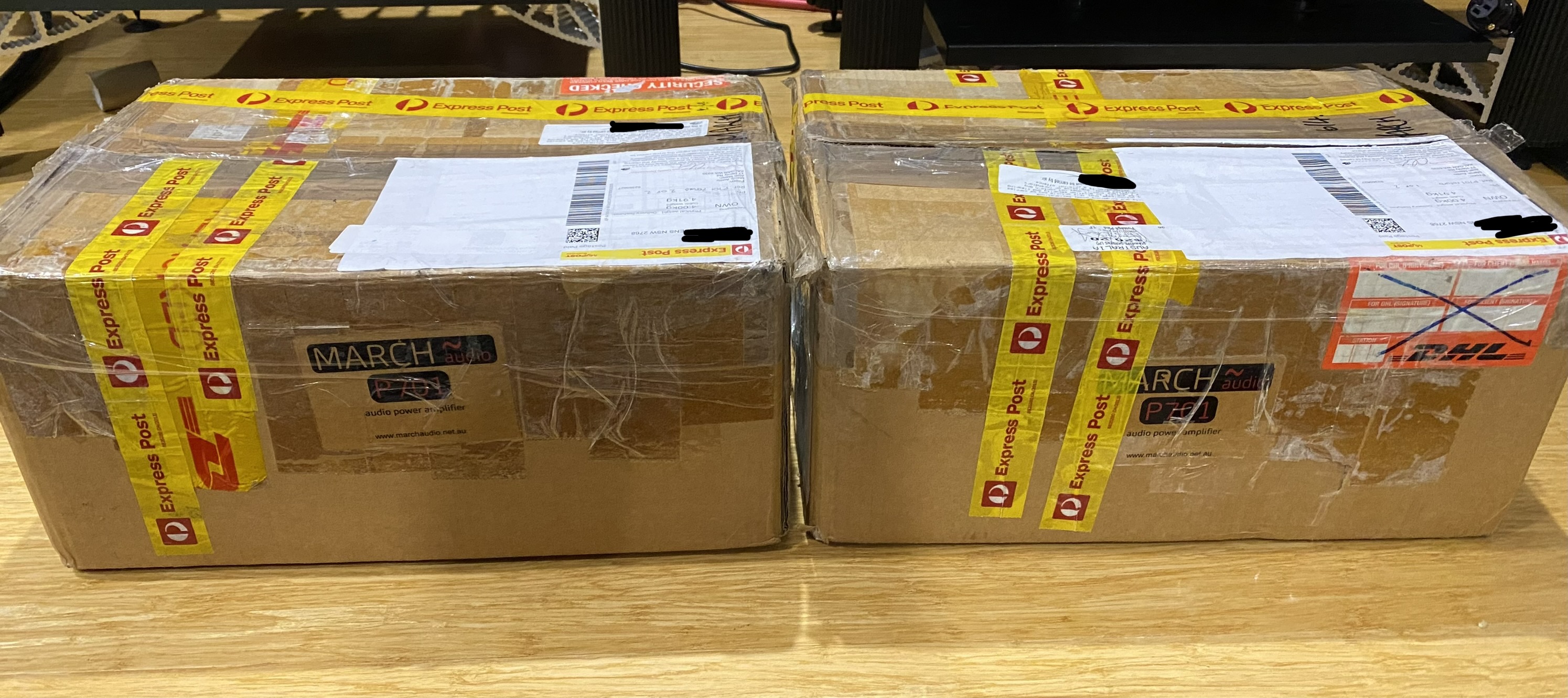 March Audio P701 monoblocks - Stereo, Home Cinema, Headphones ...