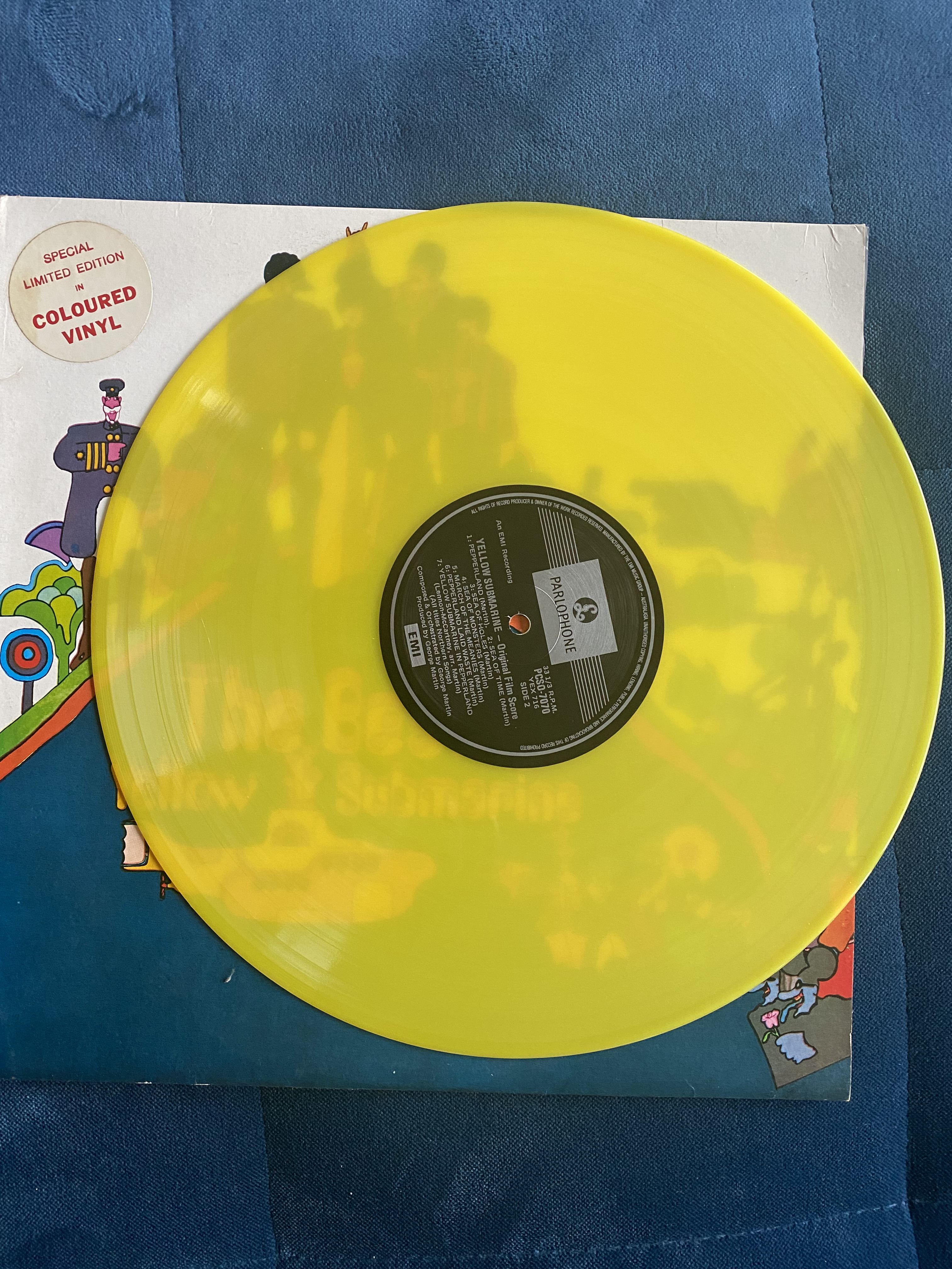 Beatles - Yellow Submarine - Yellow LP - Vinyl, CD, and Blu-ray - StereoNET