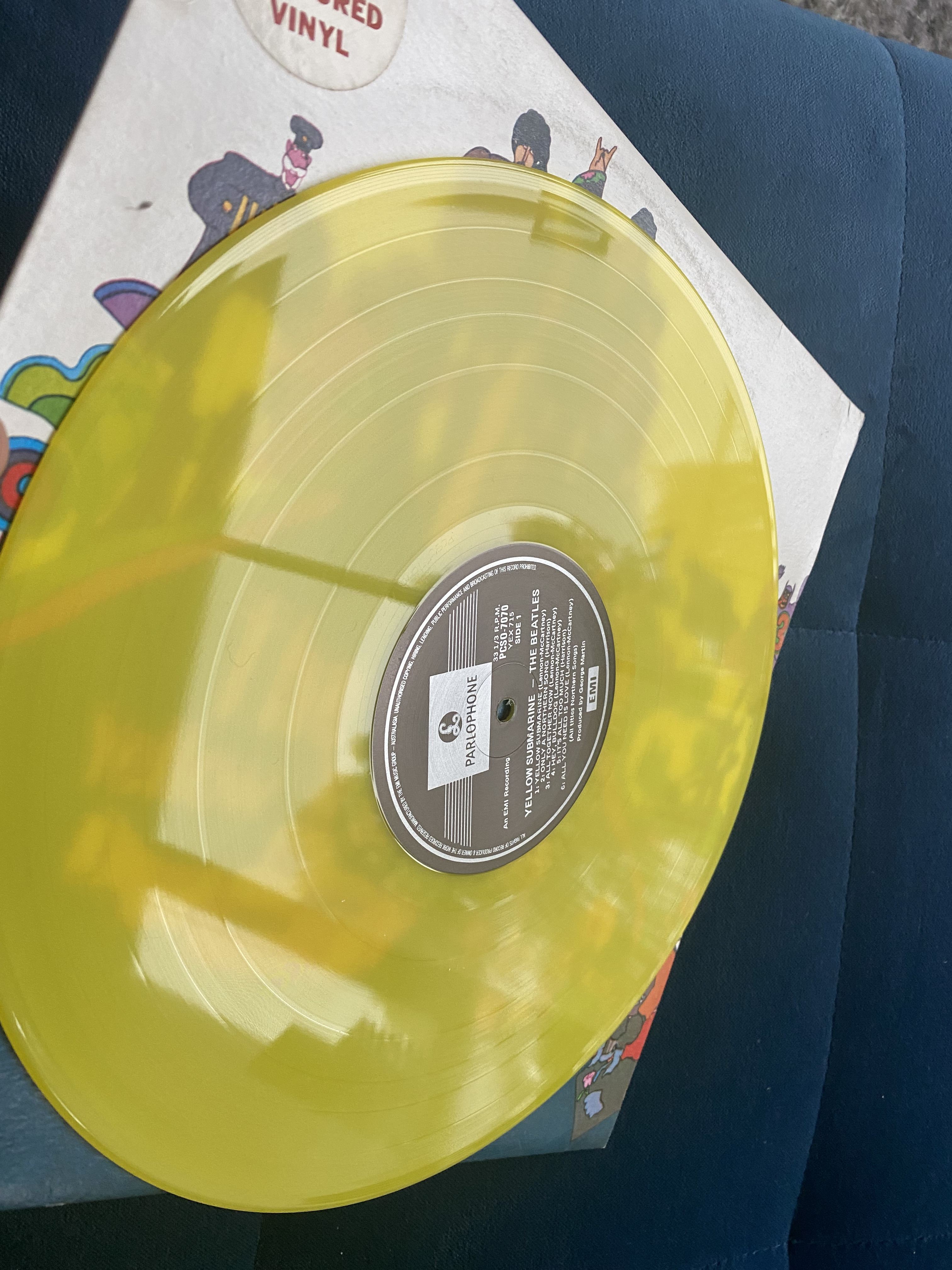 Beatles - Yellow Submarine - Yellow LP - Vinyl, CD, and Blu-ray - StereoNET