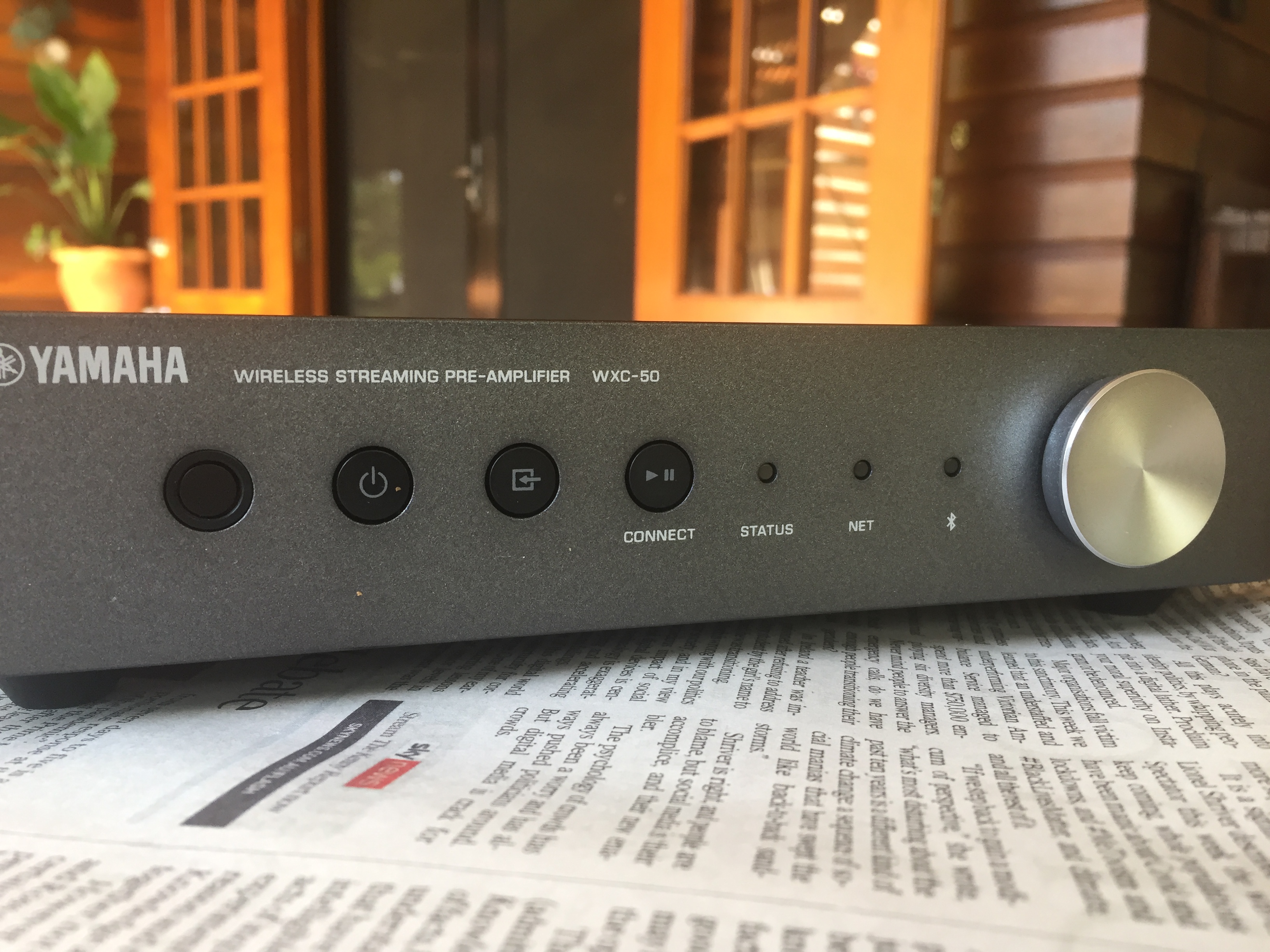 Yamaha WXC-50 MusicCast Streaming Pre-Amplifier - Stereo, Home Cinema ...