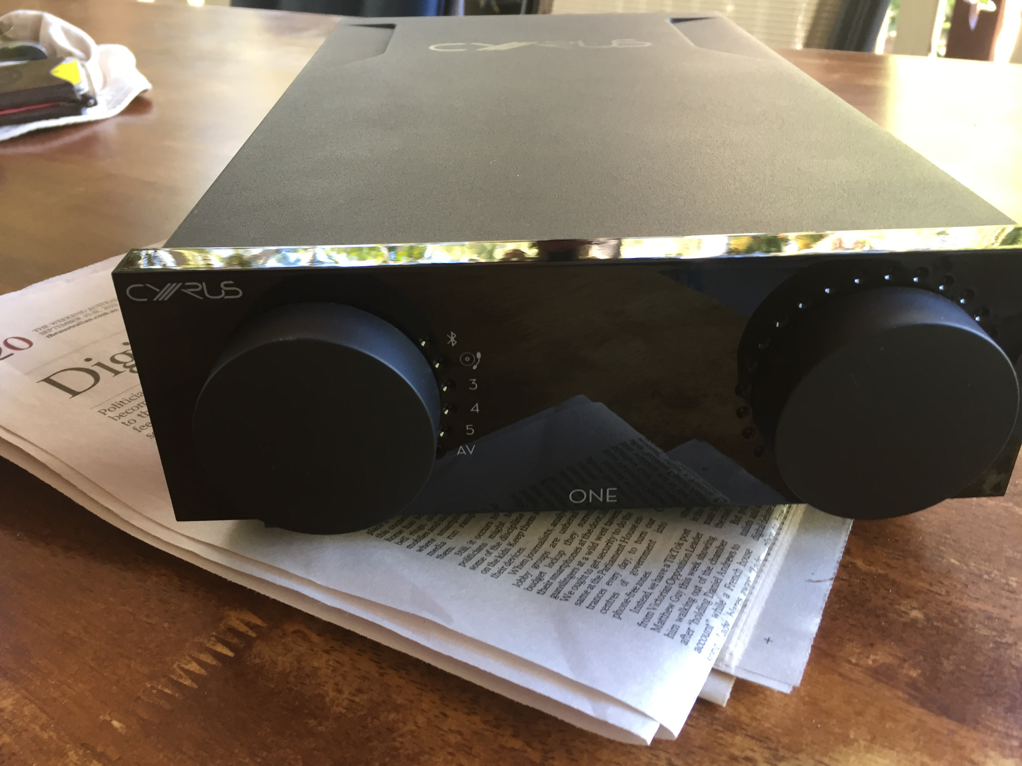 Cyrus One Integrated Amplifier - Stereo, Home Cinema, Headphones ...