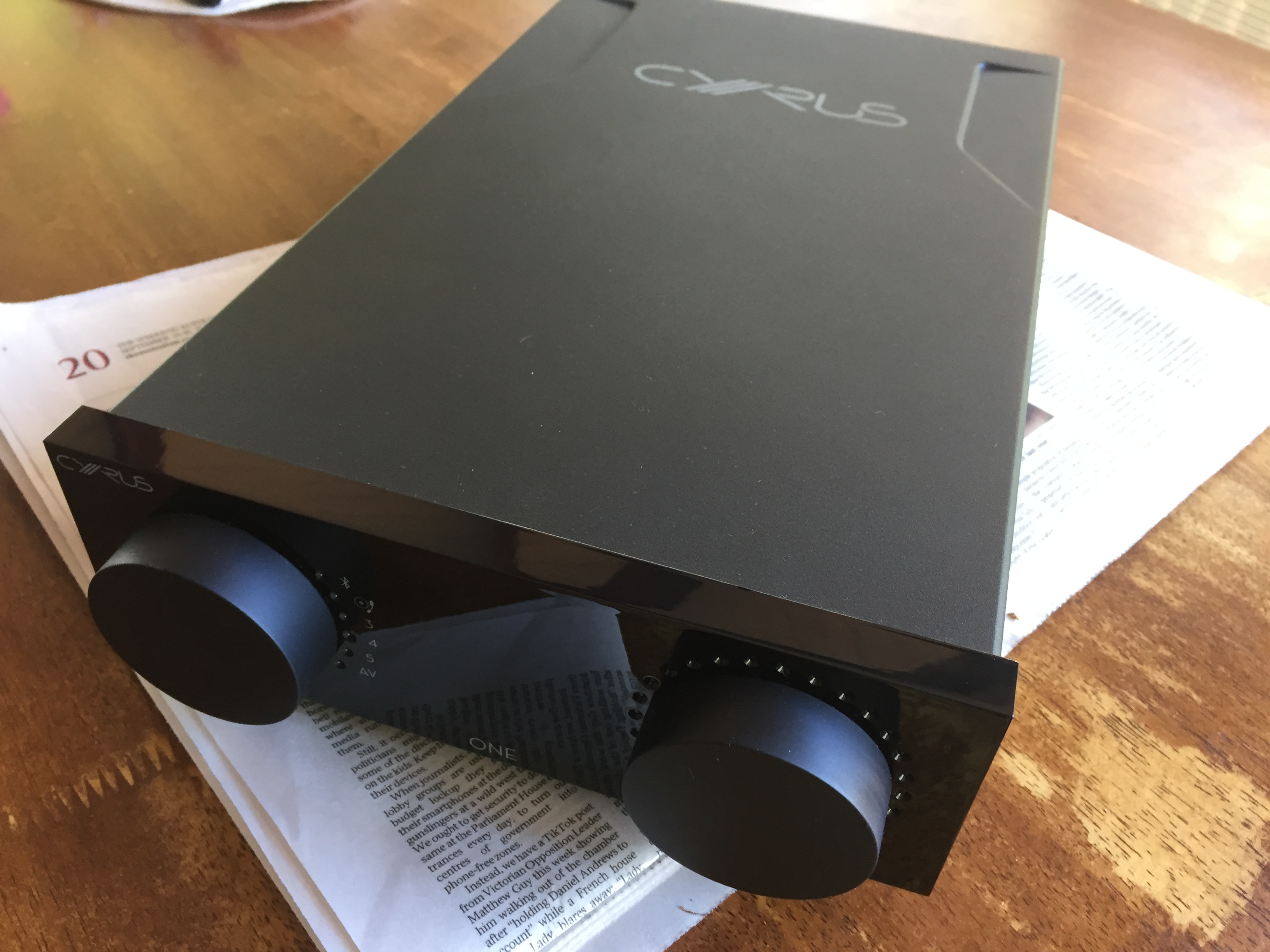 Cyrus One Integrated Amplifier - Stereo, Home Cinema, Headphones ...