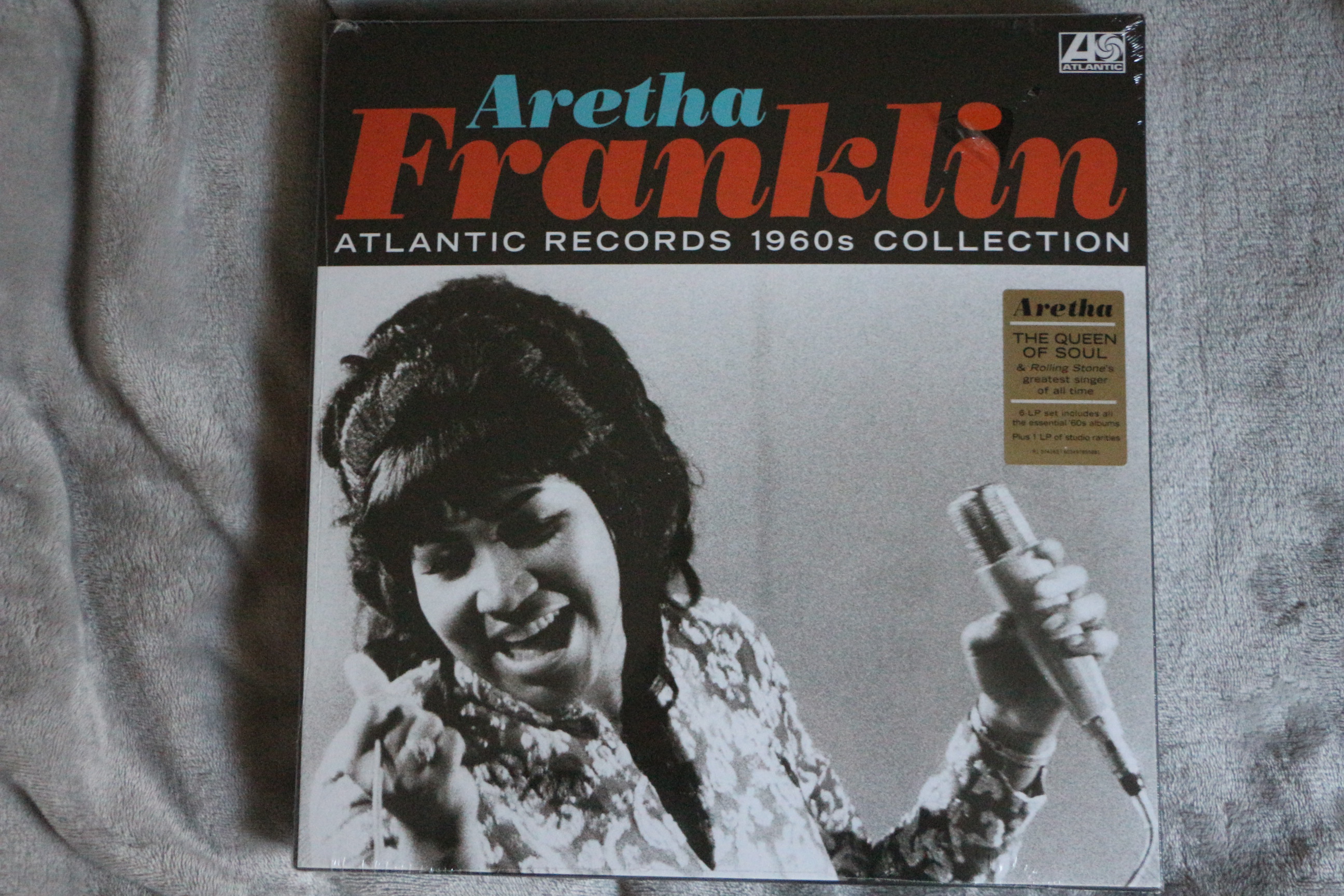 Aretha Franklin-Atlantic Records 1960 Vinyl Box |﻿ Vinyl, CD, and Blu-ray