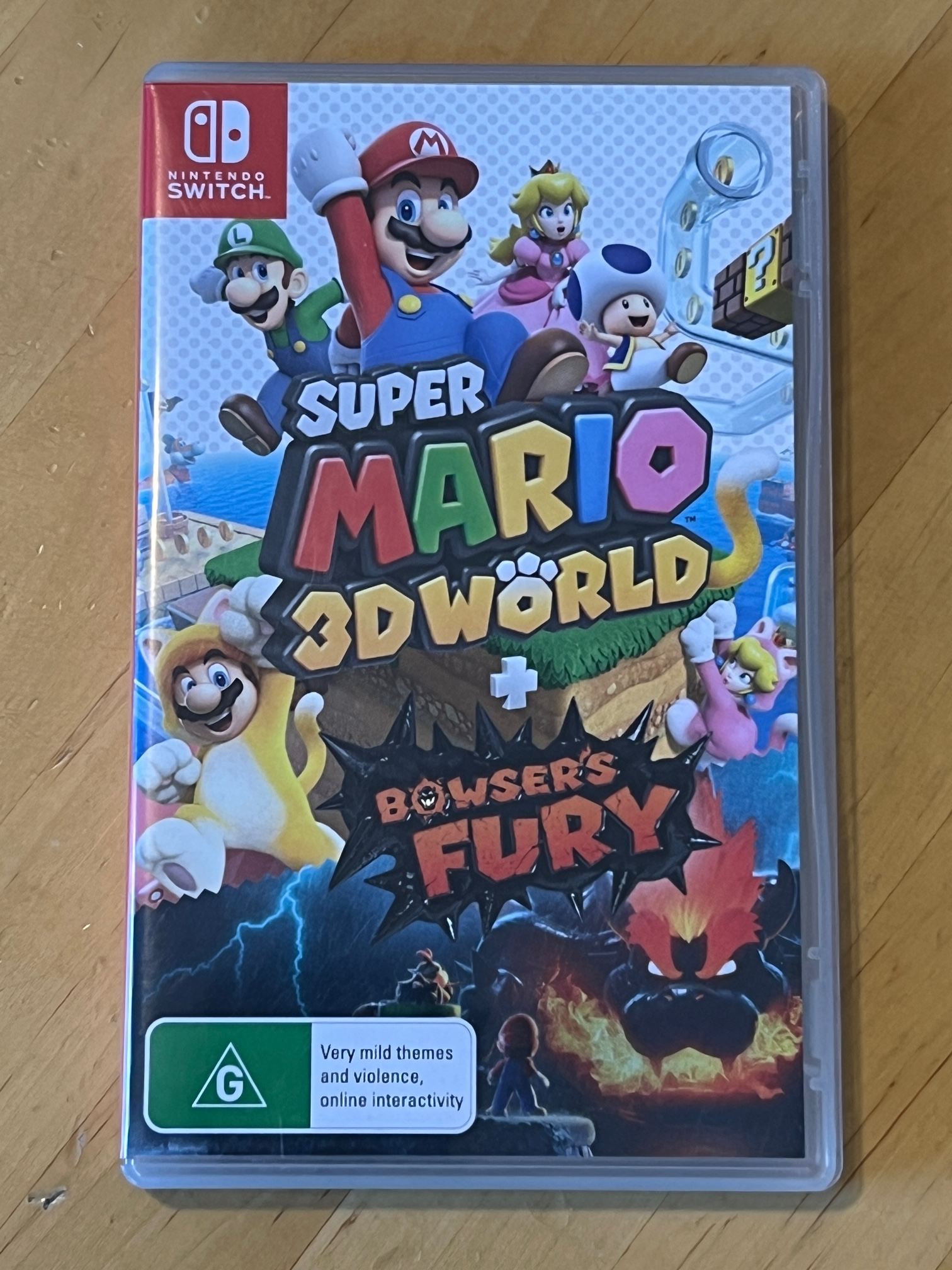 Nintendo Switch Game - Super Mario 3D world + Bowsers Fury ...