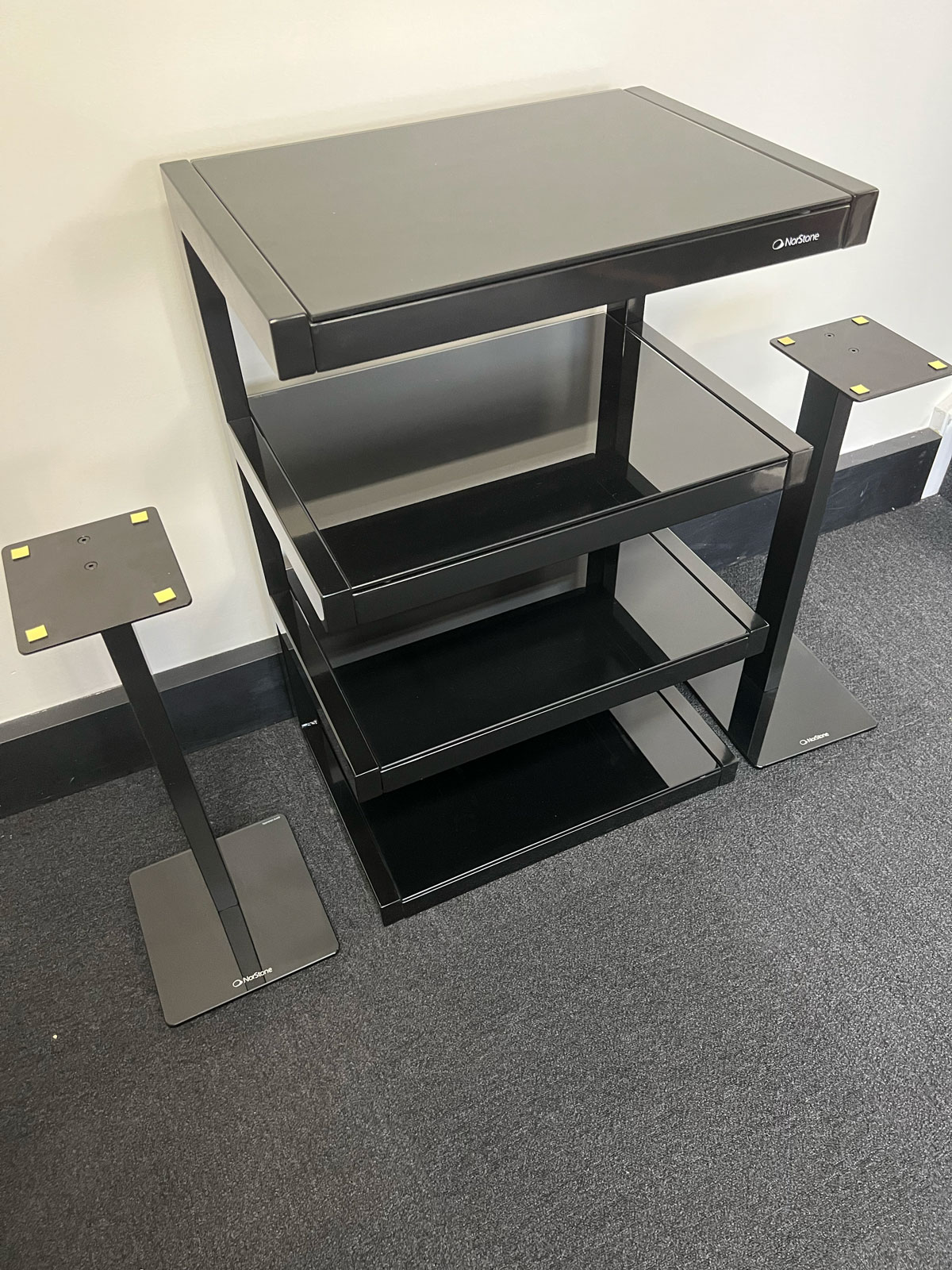 Norstone ESSE HiFi Rack + Matching Speaker Stands - Commercial ...