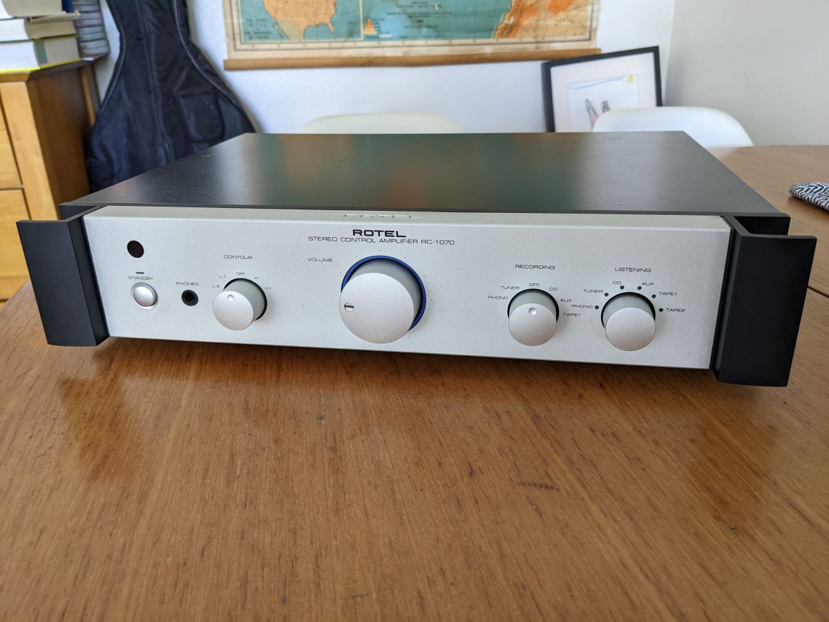 Rotel RC 1070 Stereo Preamplifier - Stereo, Home Cinema, Headphones ...