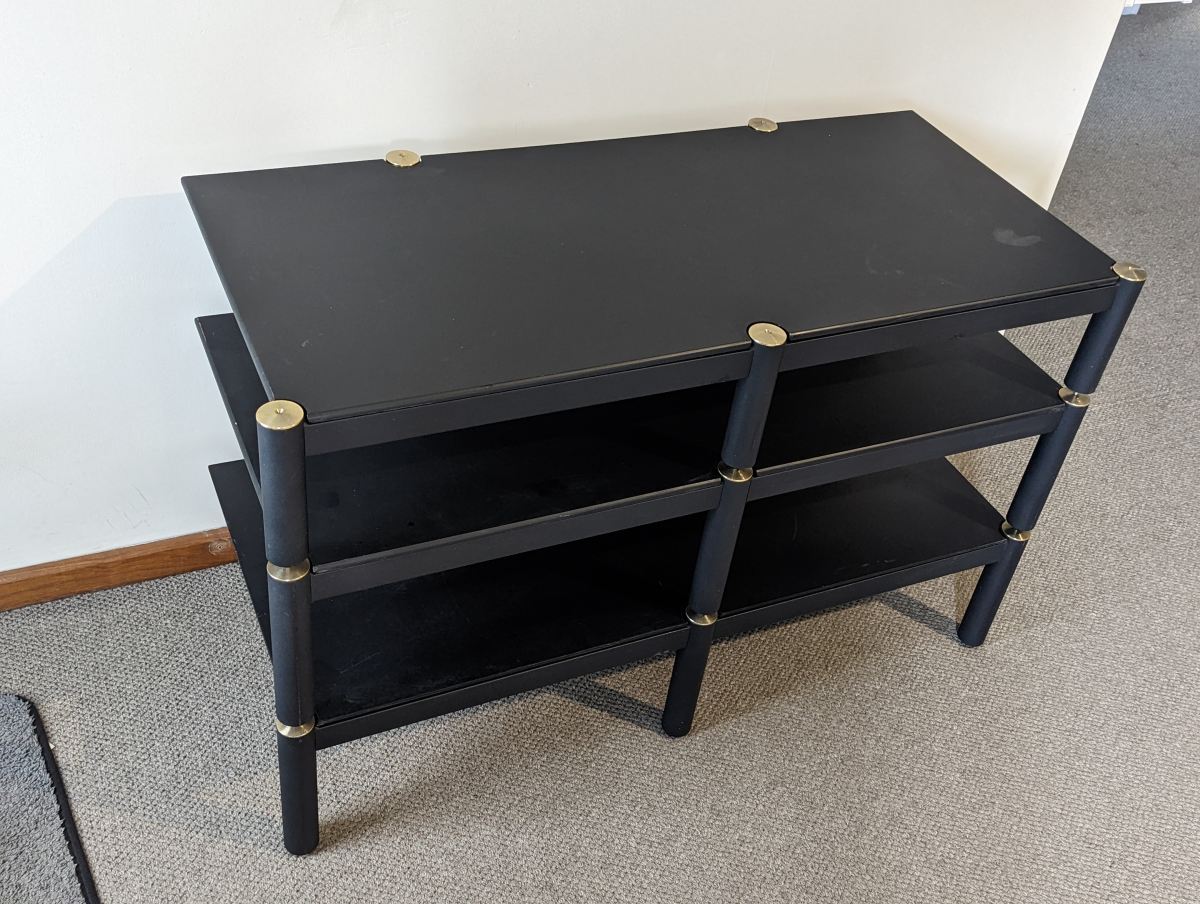 Lovan 3 tier hifi rack, wide, black, Perth. - Hi-Fi and Cinema Cables ...