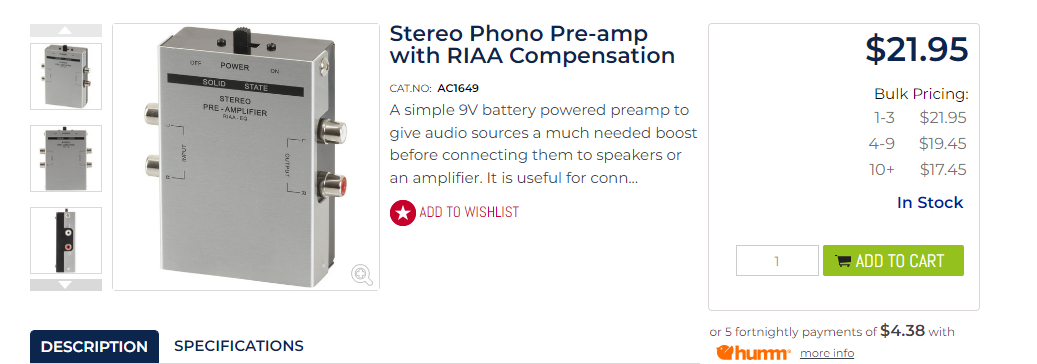 Super cheap phono preamp recommendations - Turntables, Record Players ...