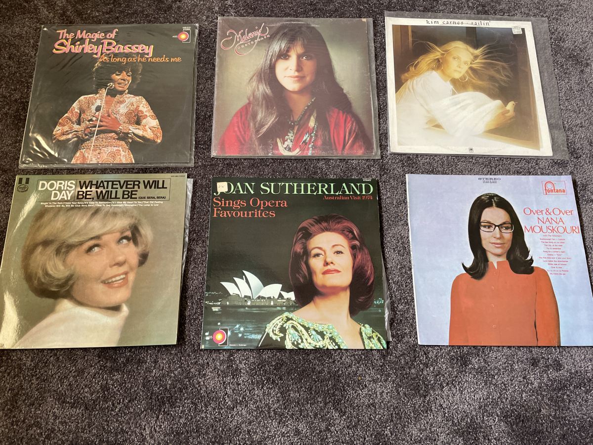 FS: Six assorted female singer vinyl records - Vinyl, CD, and Blu-ray ...