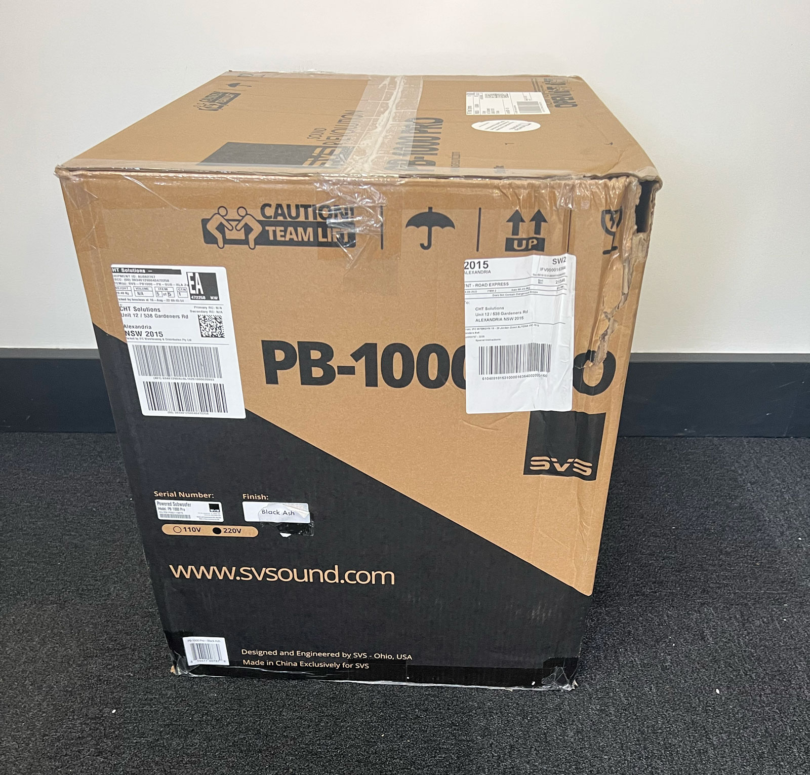 SVS PB1000 Pro Subwoofer - Commercial Classifieds - StereoNET