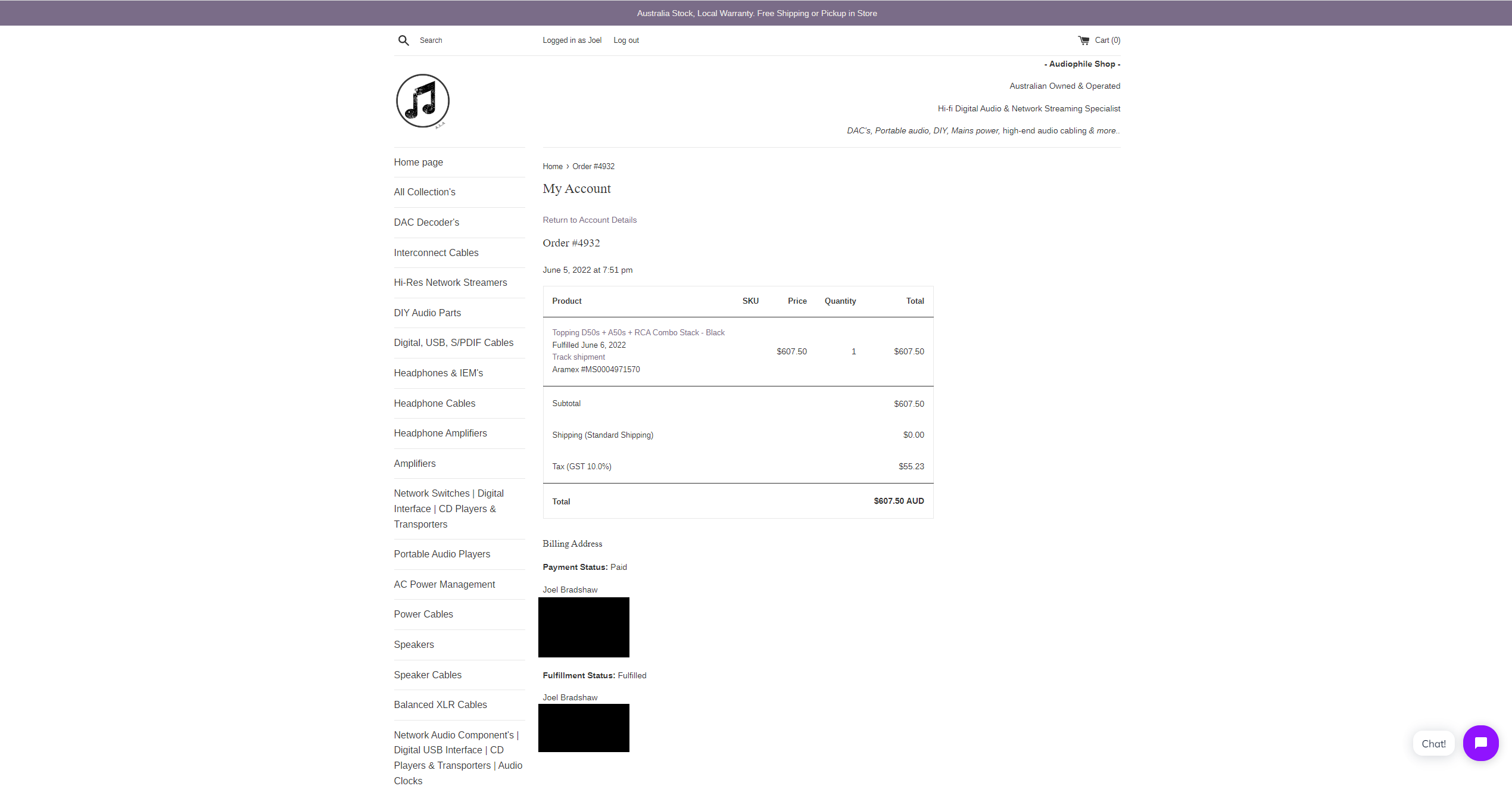 Topping D50s + A50s Stack + RCAs |﻿ Stereo, Home Cinema, Headphones ...