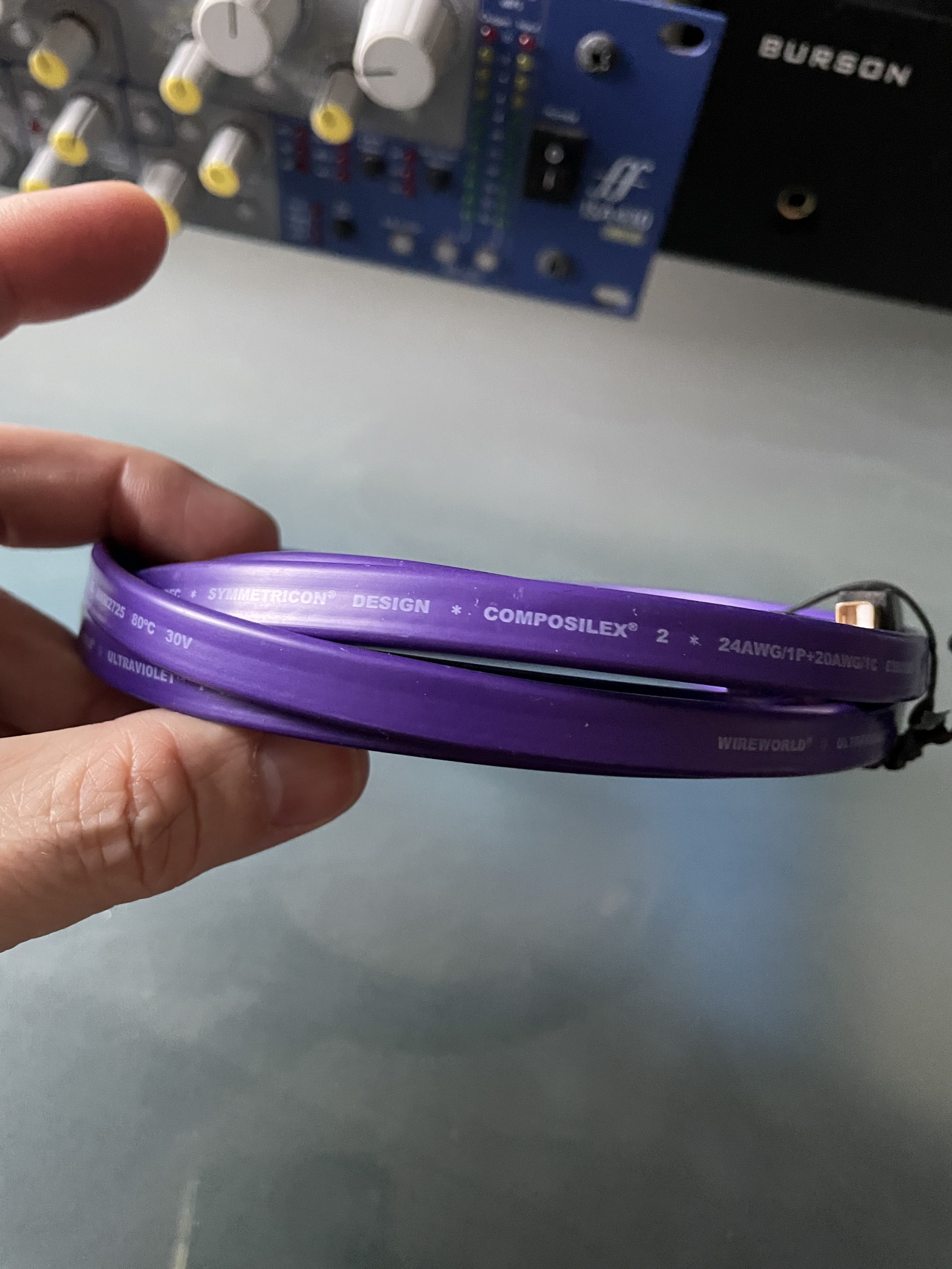 Wireworld Ultraviolet 7 -2m Silver plated USB cable |﻿ Hi-Fi and Cinema Cables & Accessories