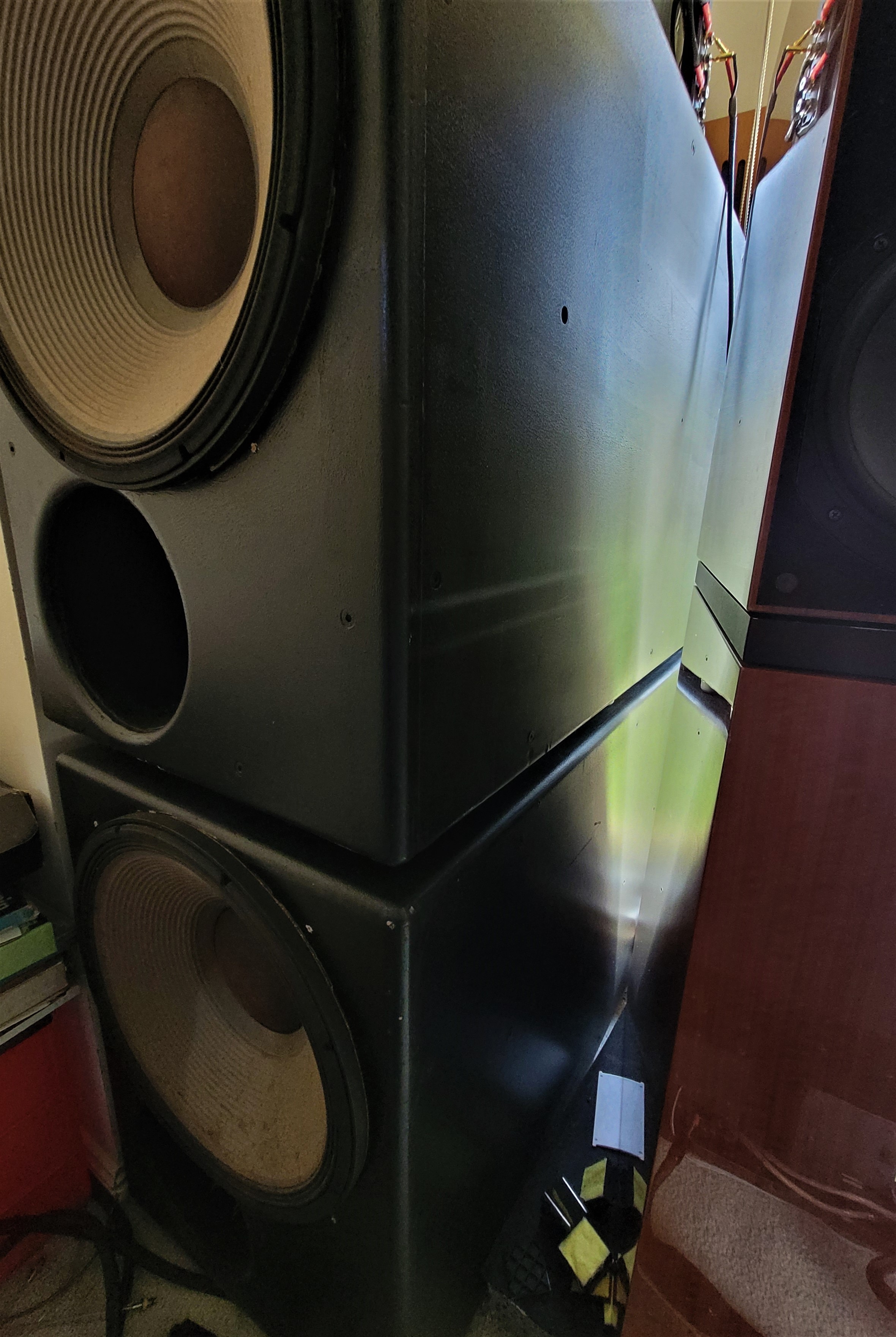 REDUCED: JBL 2241H 18" Sub/Woofer in Custom Pro Cabinets - Hi-Fi and ...