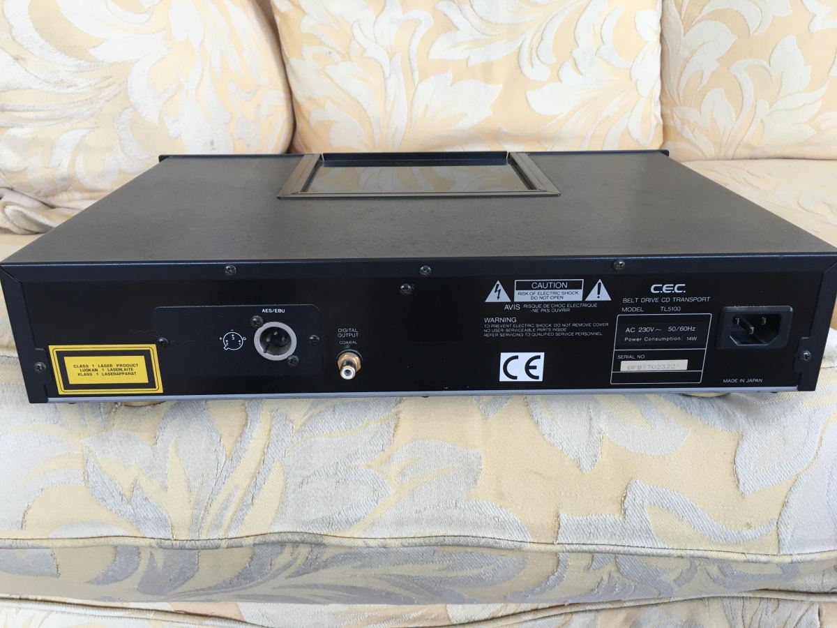 CEC TL5100 CD TRANSPORT - Stereo, Home Cinema, Headphones Components - StereoNET