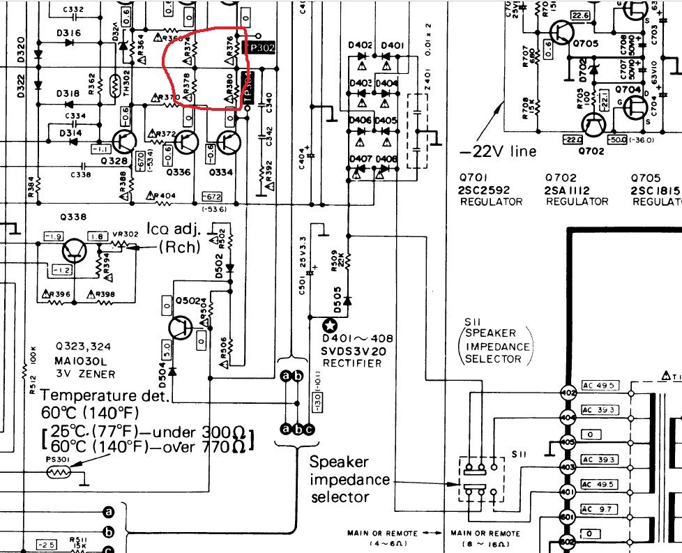 Technics SU-V8X recap-upgrade-re bias overheat last use - Stereo ...