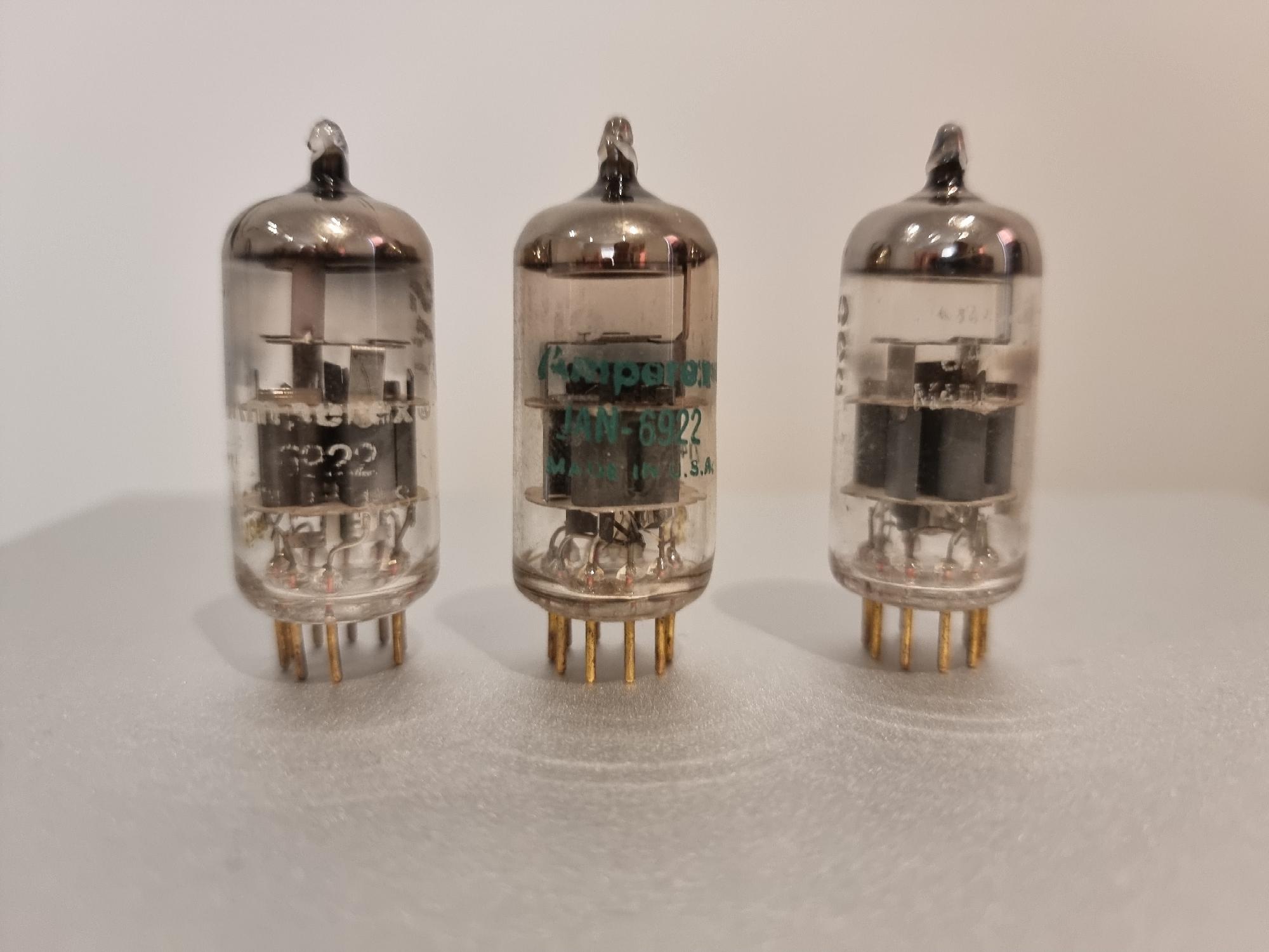 Amperex PQ E88CC / 6922 - set of 3 including white labels |﻿ Hi-Fi and ...