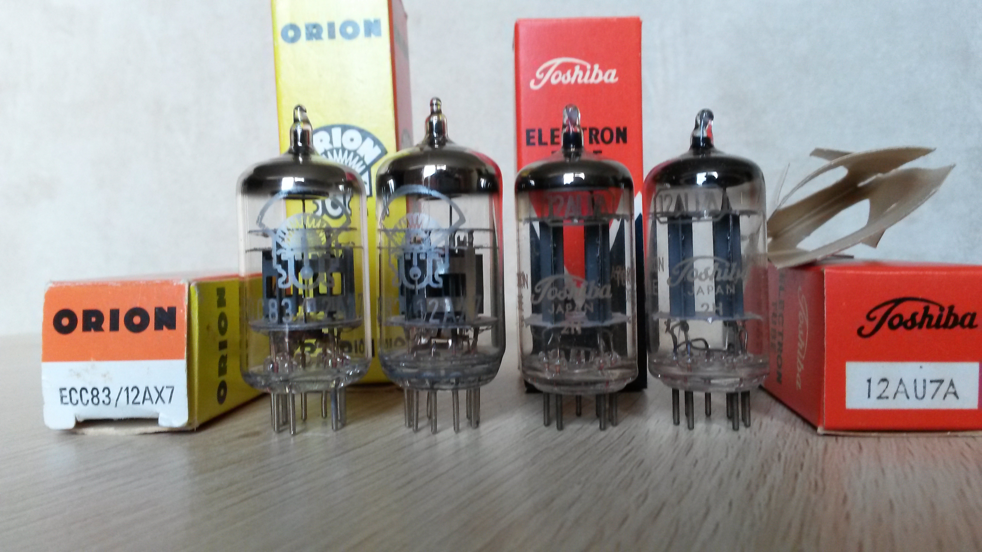 12AX7 + 12AU7 - Bulk Lot of 20 Tubes - Hi-Fi and Cinema Cables ...