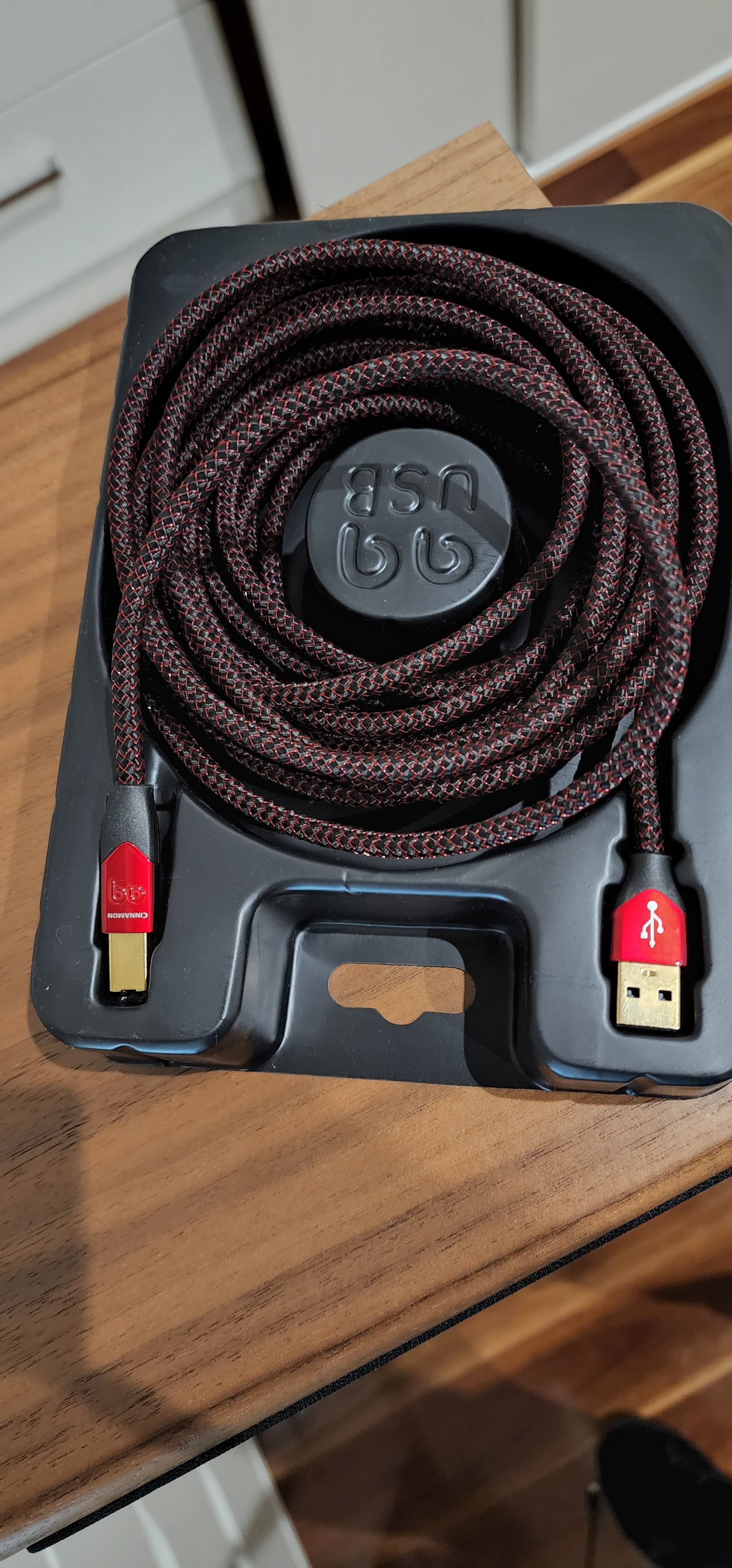 AudioQuest - Cinnamon - USB A to USB B Cable - 5m - RRP 289 - Hi-Fi and Cinema Cables ...