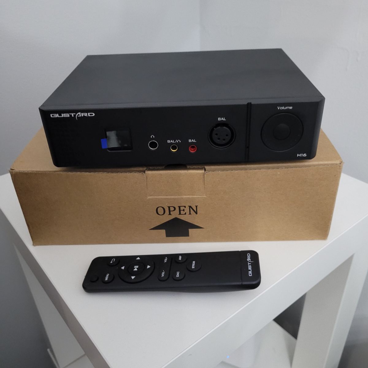 Gustard H16 Balanced Headphone Amplifier / Preamp - Black - Stereo ...