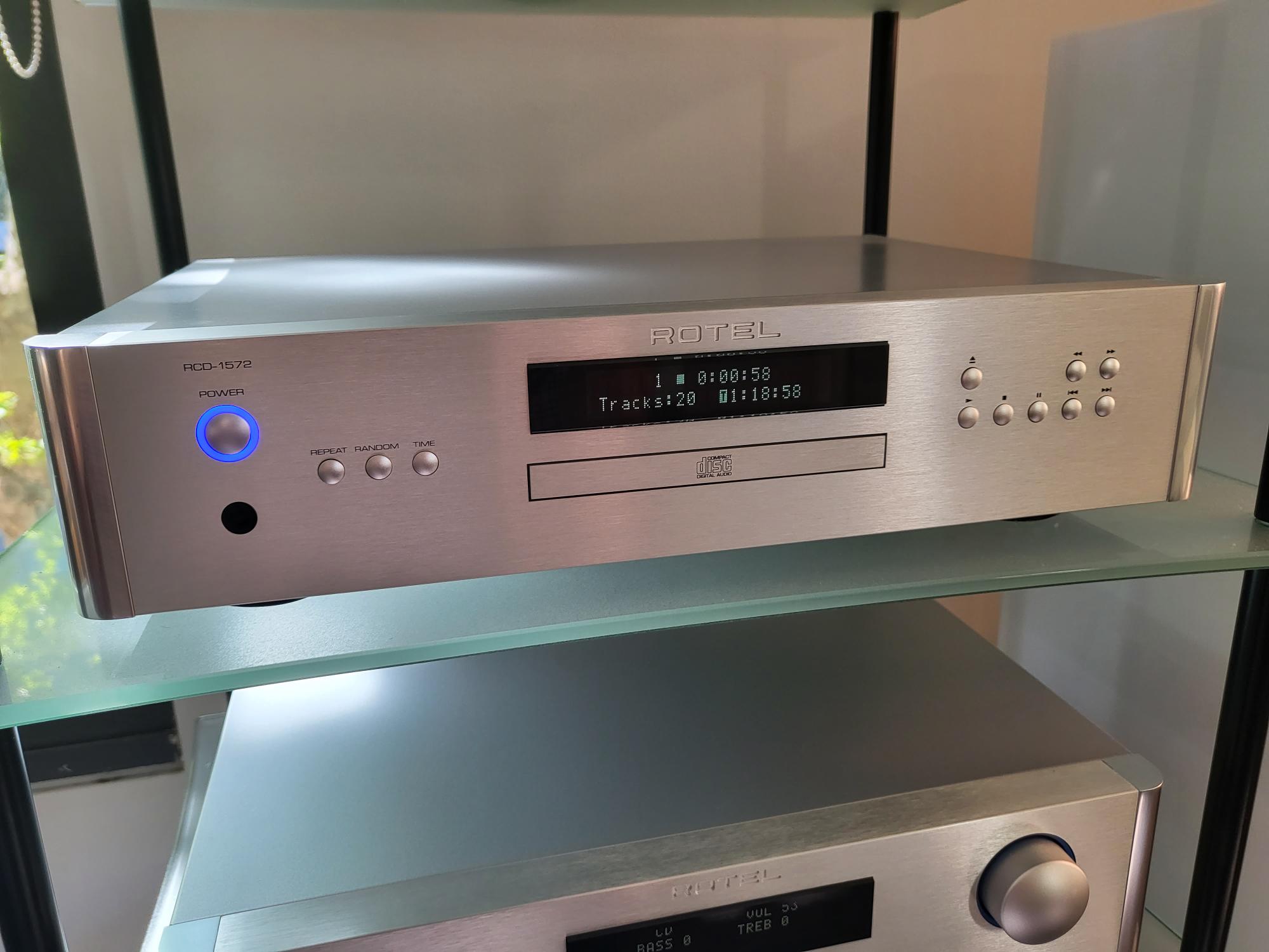 Rotel -complete Bi amped system -RCD1572,RC1590mk2,RB1582mk2 - Stereo ...