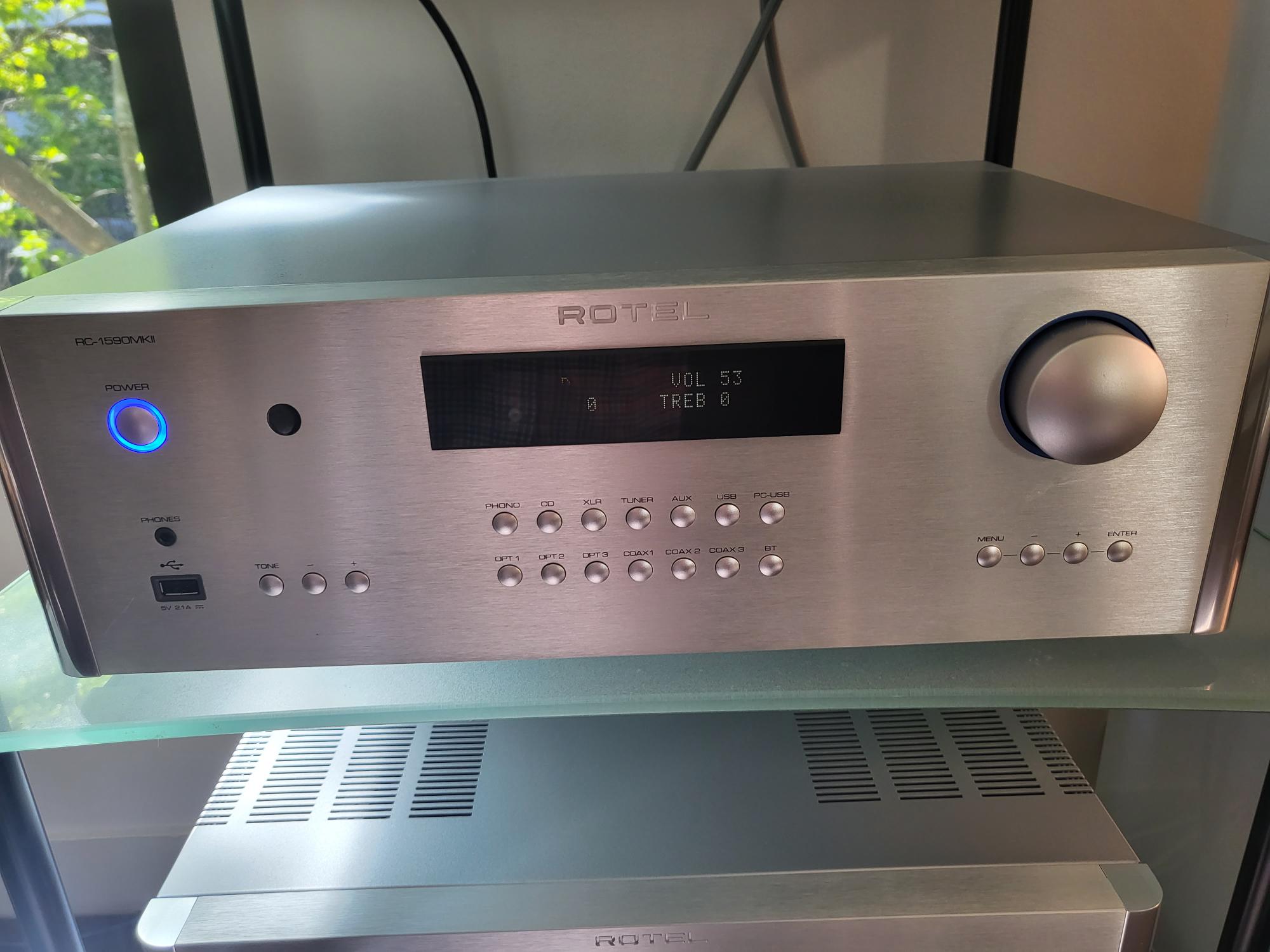 Rotel -complete Bi amped system -RCD1572,RC1590mk2,RB1582mk2 - Stereo ...