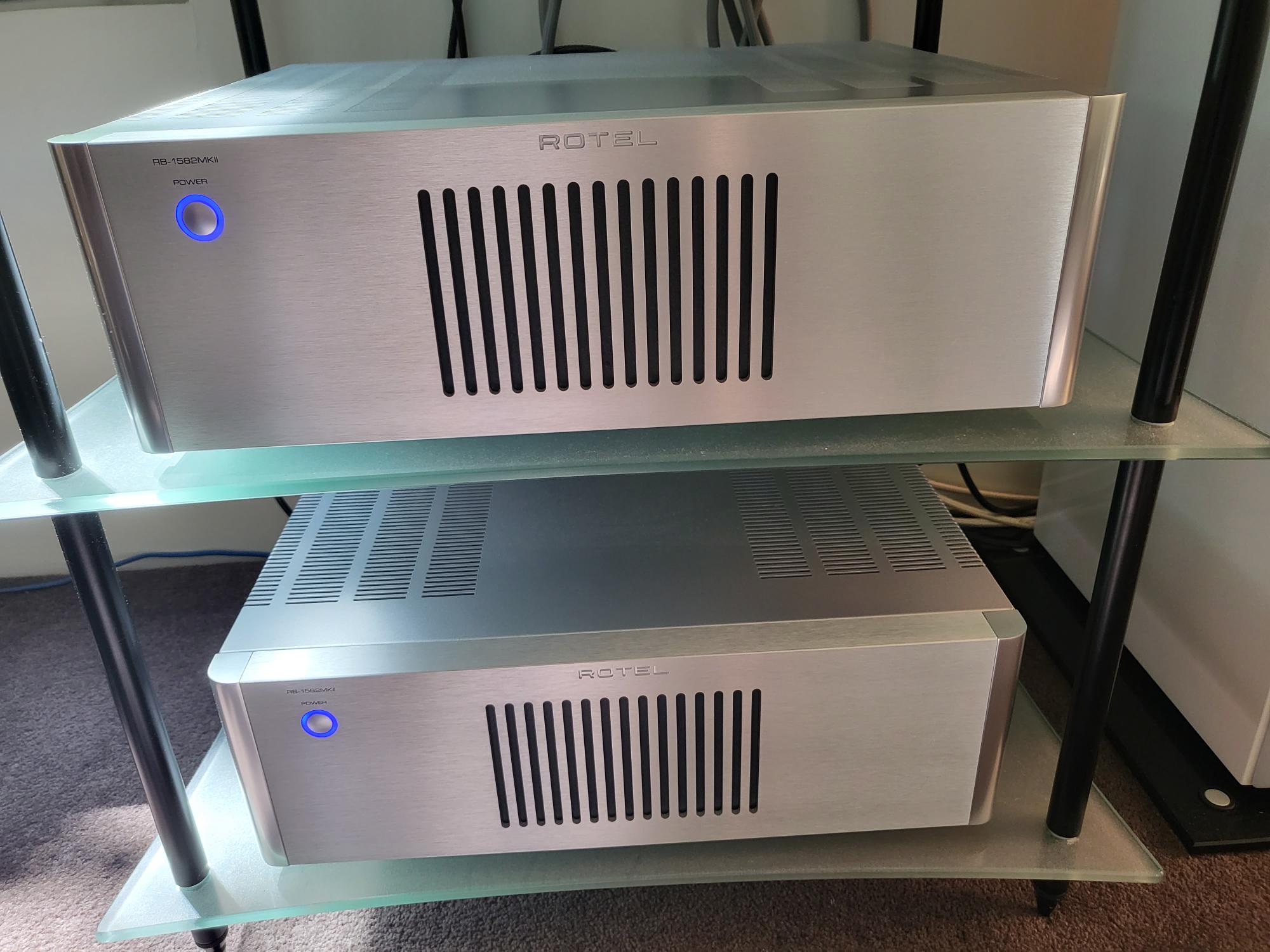 Rotel -complete Bi amped system -RCD1572,RC1590mk2,RB1582mk2 - Stereo ...