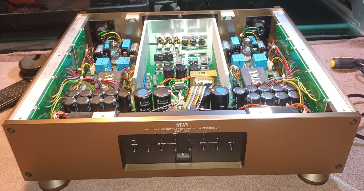 Stax dac x1t circuits - Schematics and Lids Lifted - StereoNET