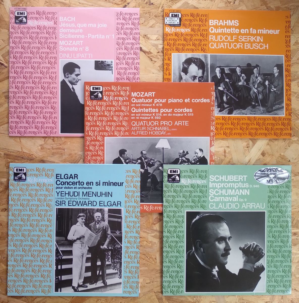 Classical vinyl record LP bundle of 5 EMI Reference recordin |﻿ Vinyl ...