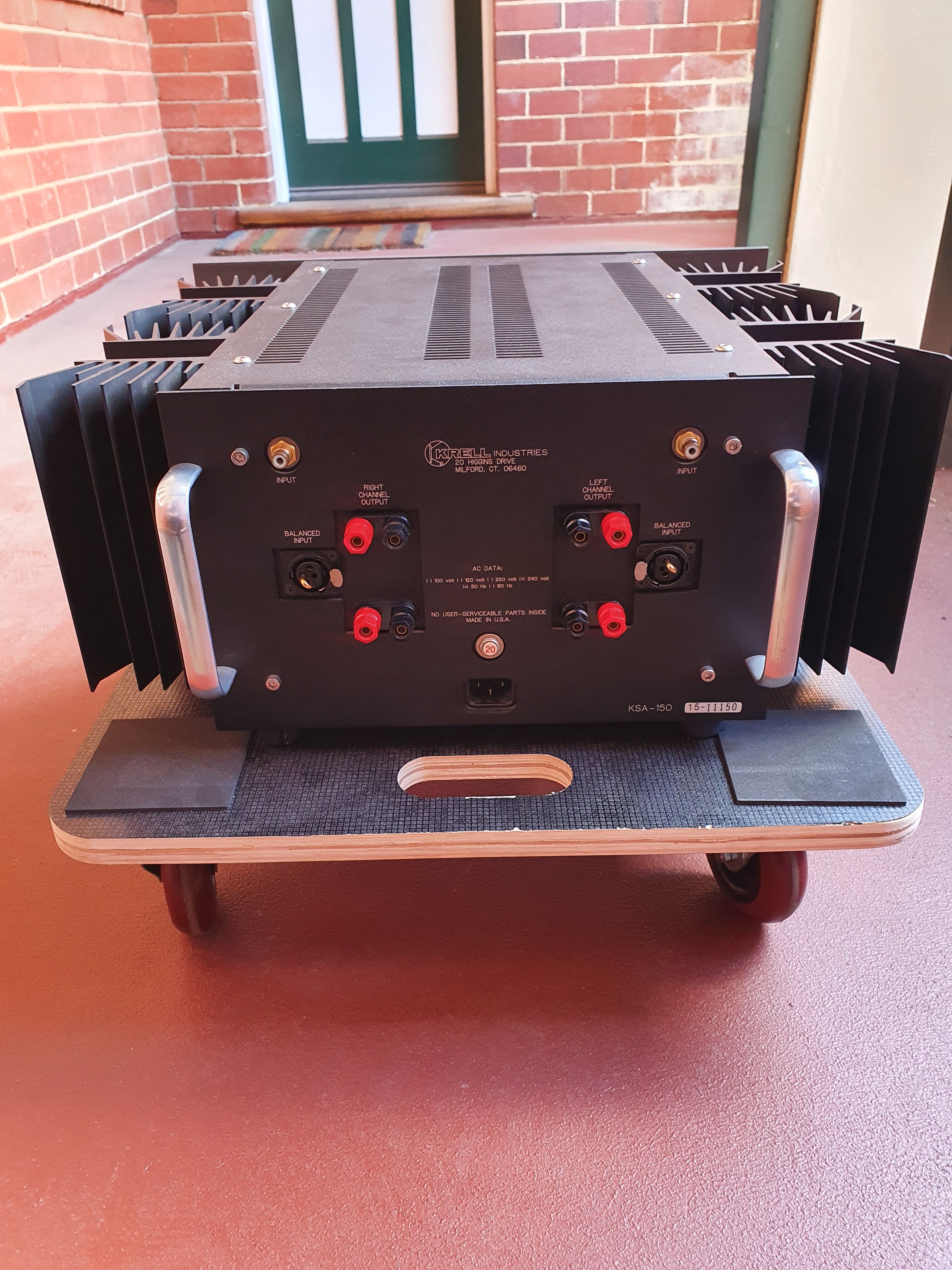 Krell KSA-150 Power Amplifier - Stereo, Home Cinema, Headphones ...