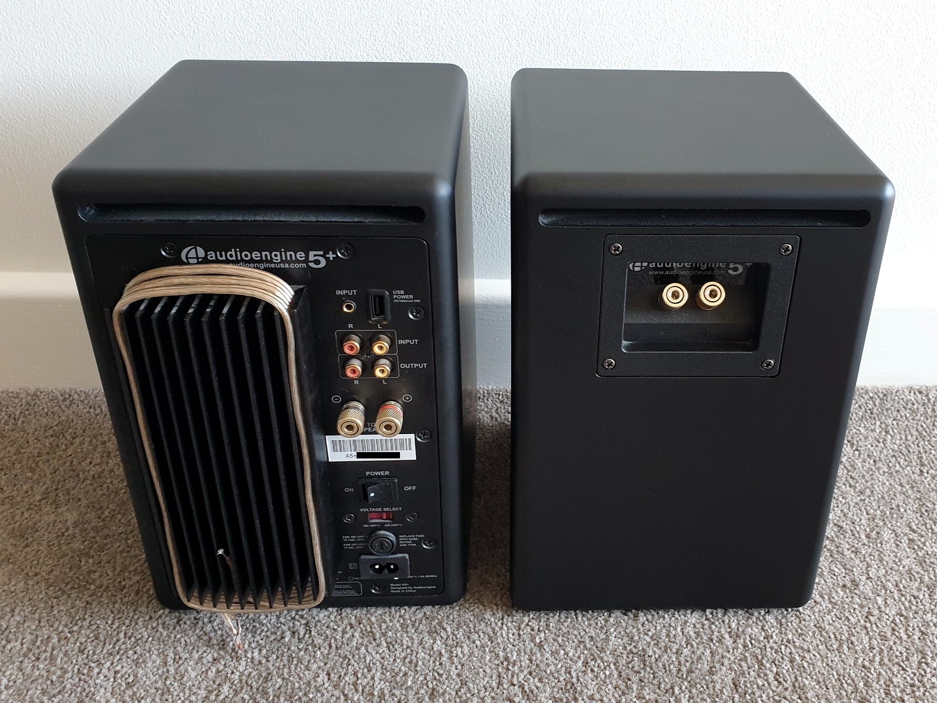 Audioengine A5+ active desktop speakers - Stereo, Home Cinema ...