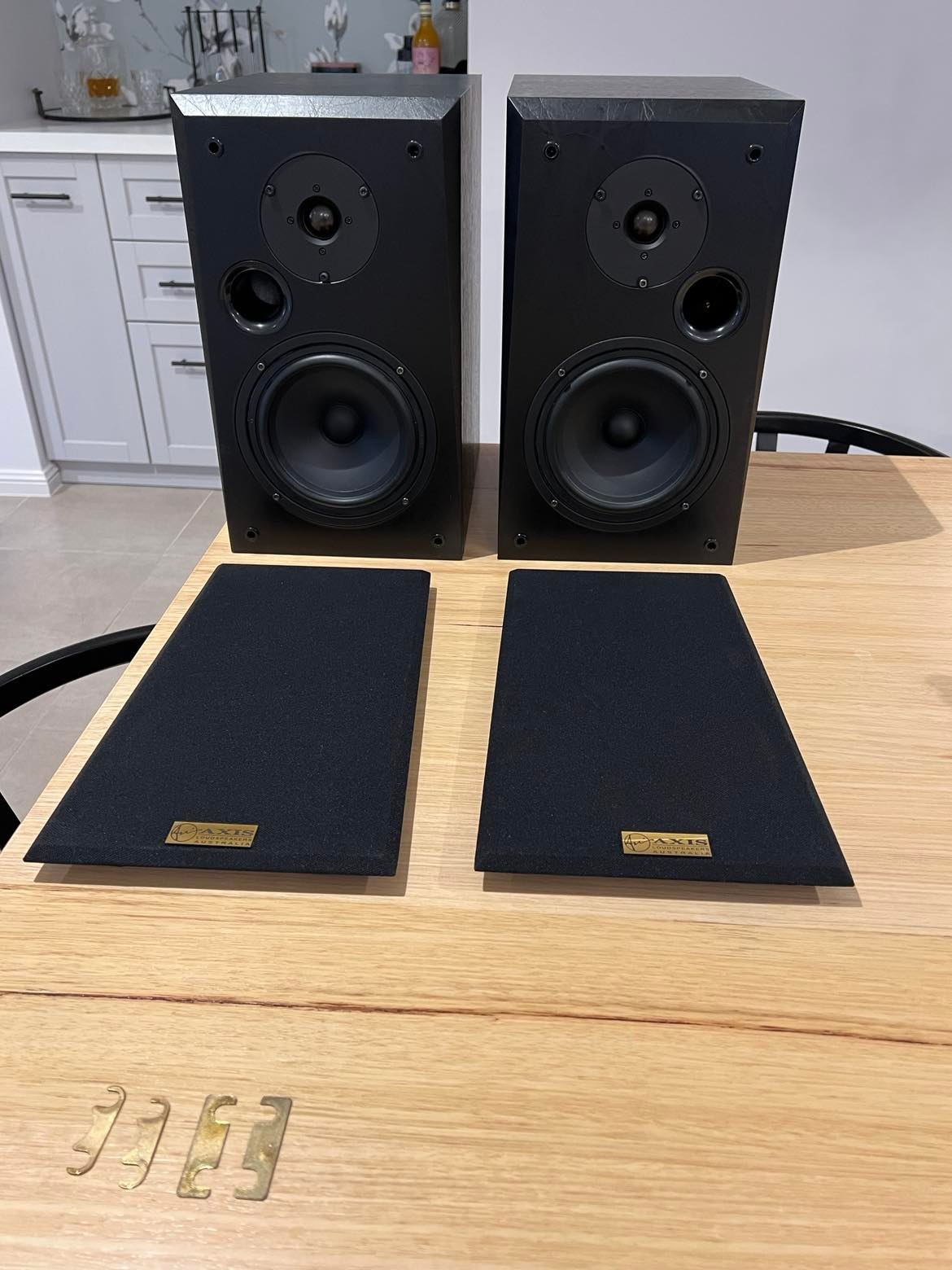 Axis Black Box bookshelf or standmount speakers - Stereo, Home Cinema ...