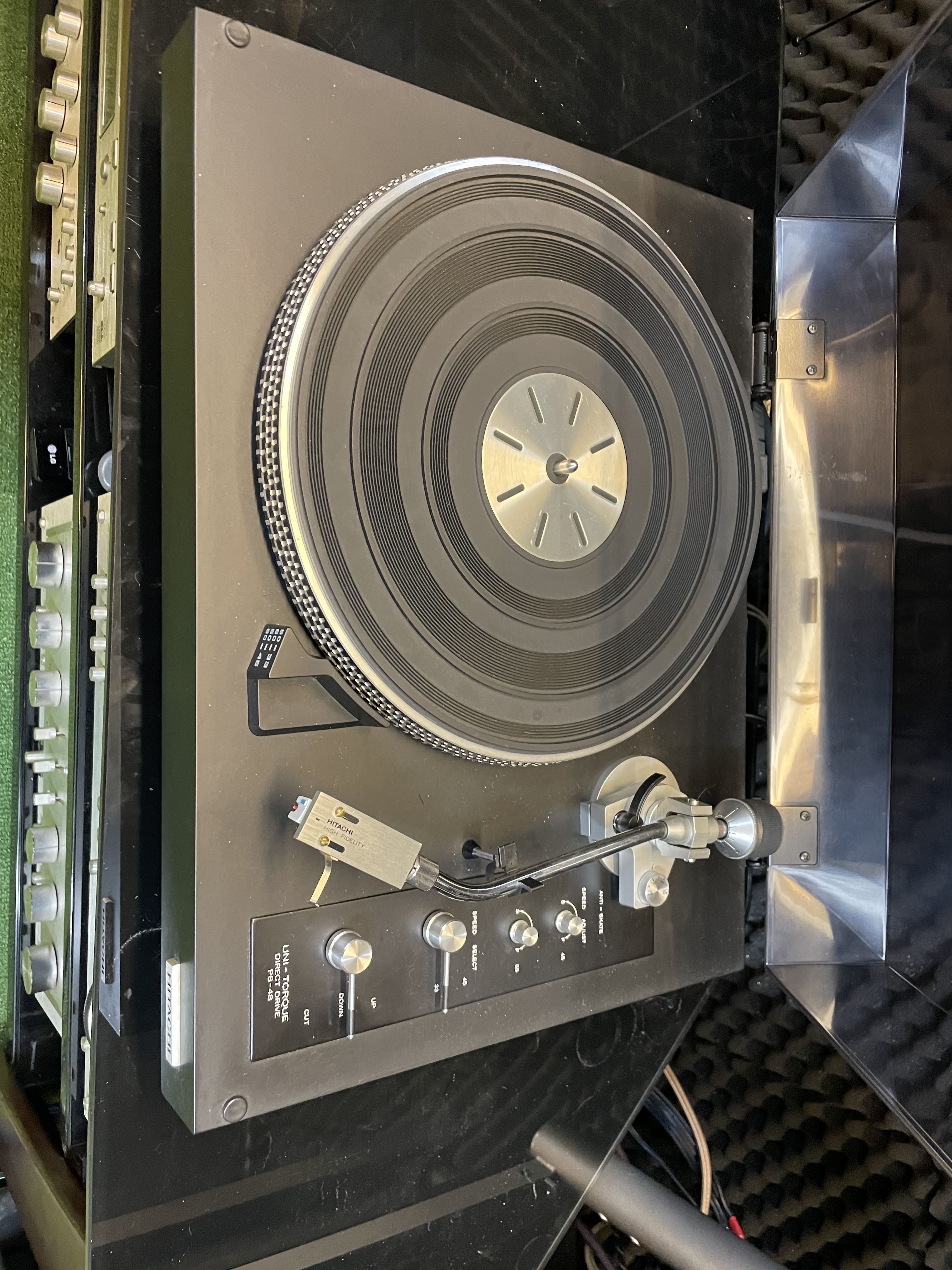 Hitachi PS48 Direct Drive Turntable - Stereo, Home Cinema, Headphones ...